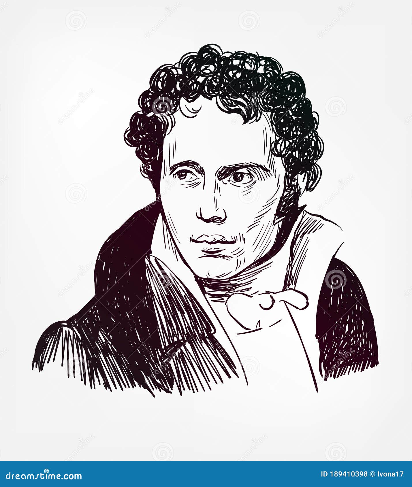 Soren Kierkegaard Portrait
