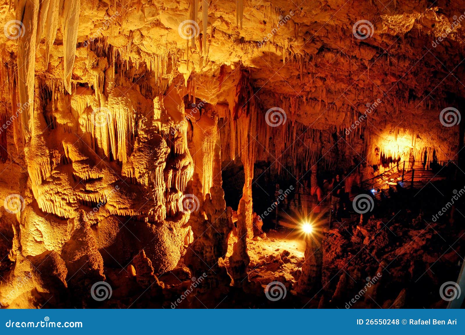 Soreq Cave in Israel stock photo. Image of rock, drop - 26550248
