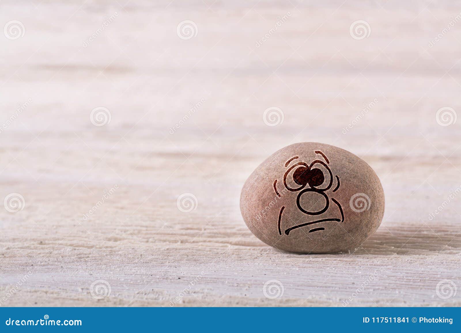 Sorge Emoticon stockbild. Bild von gefühl, ausdruck - 117511841