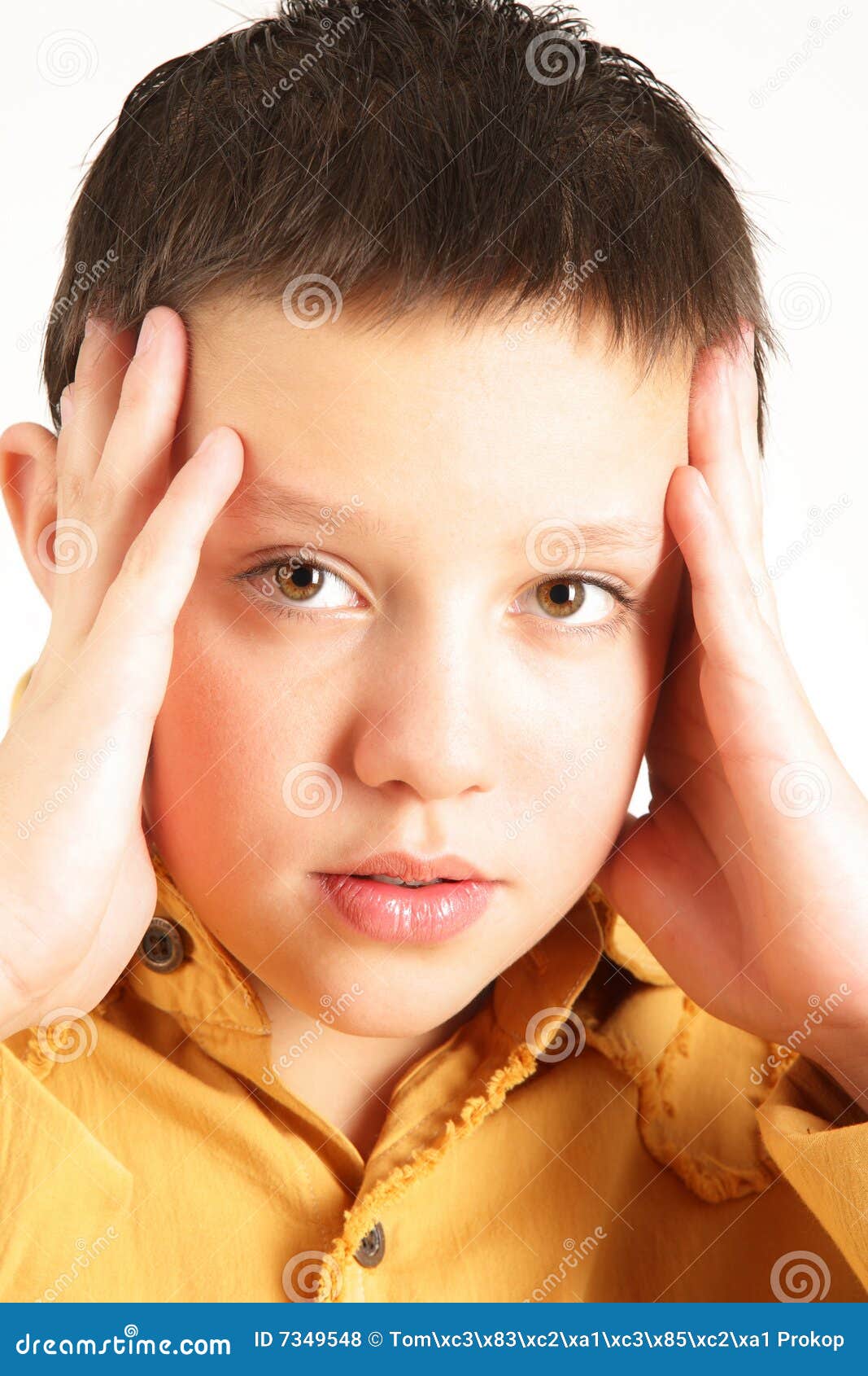 Sorgen stockfoto. Bild von zufriedenheit, problem, öffnung - 7349548