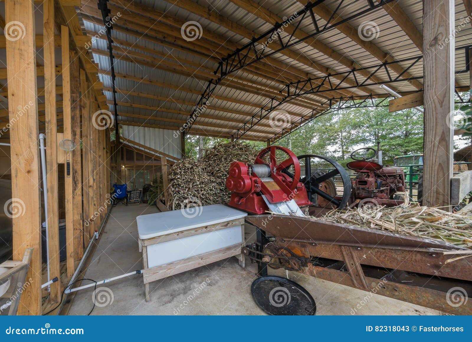 Sorghum Cane Mill. stock image. Image of powered, mill - 82318043