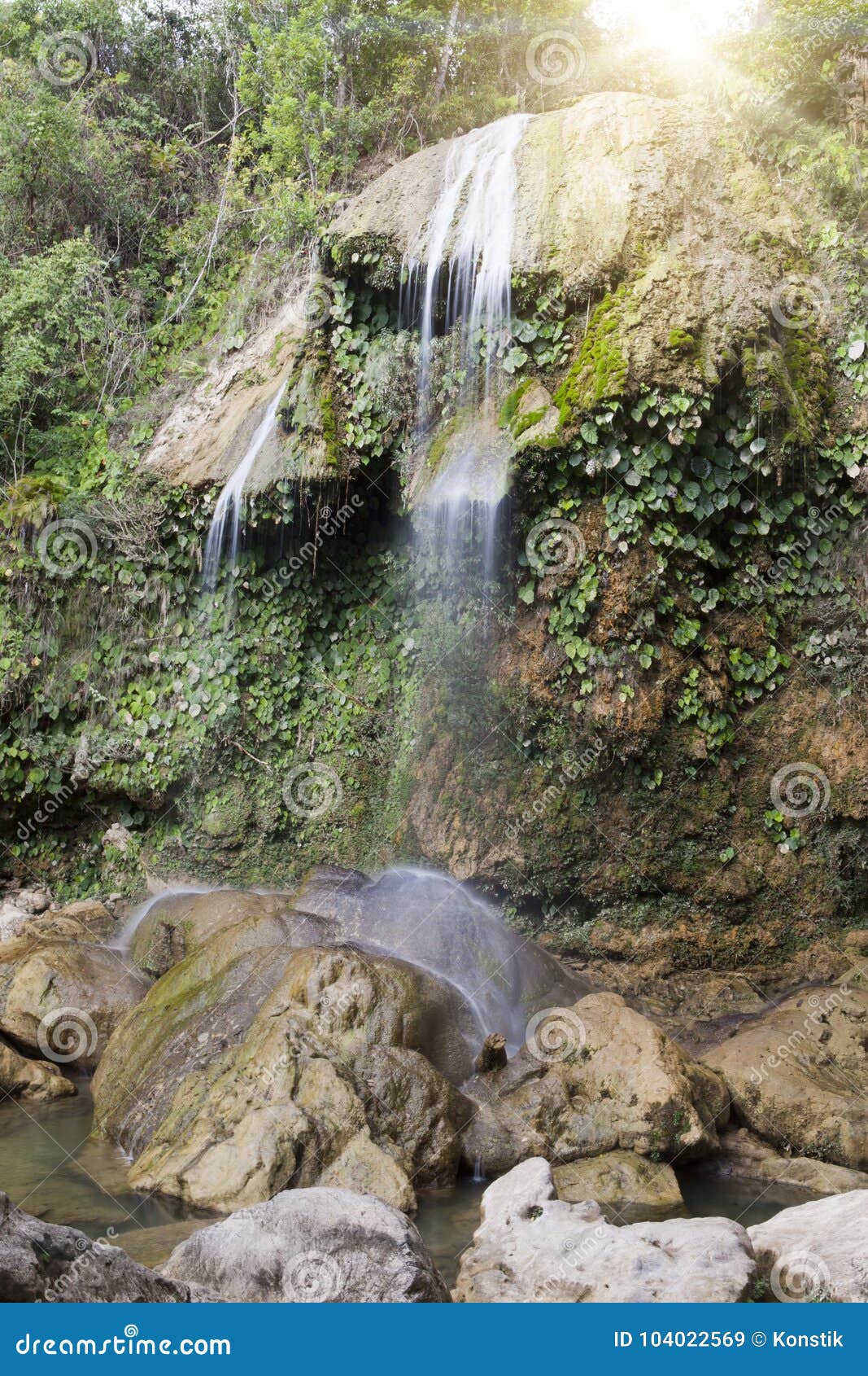 Soroa Waterfall, Pinar Del Rio, Cuba Stock Image - Image of destination ...