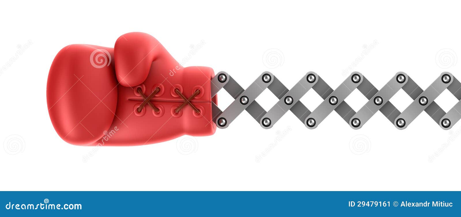 Sorpresa Del Guante De Boxeo Stock de ilustración - Ilustración de ...