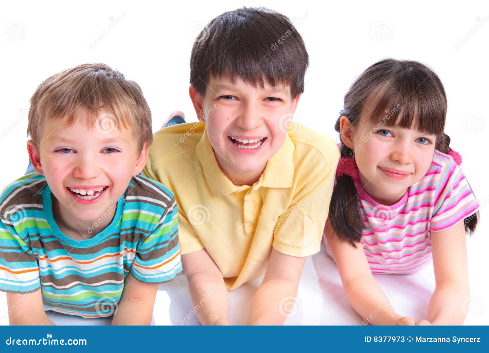 Sorridere dei bambini immagine stock. Immagine di abbastanza - 8377973