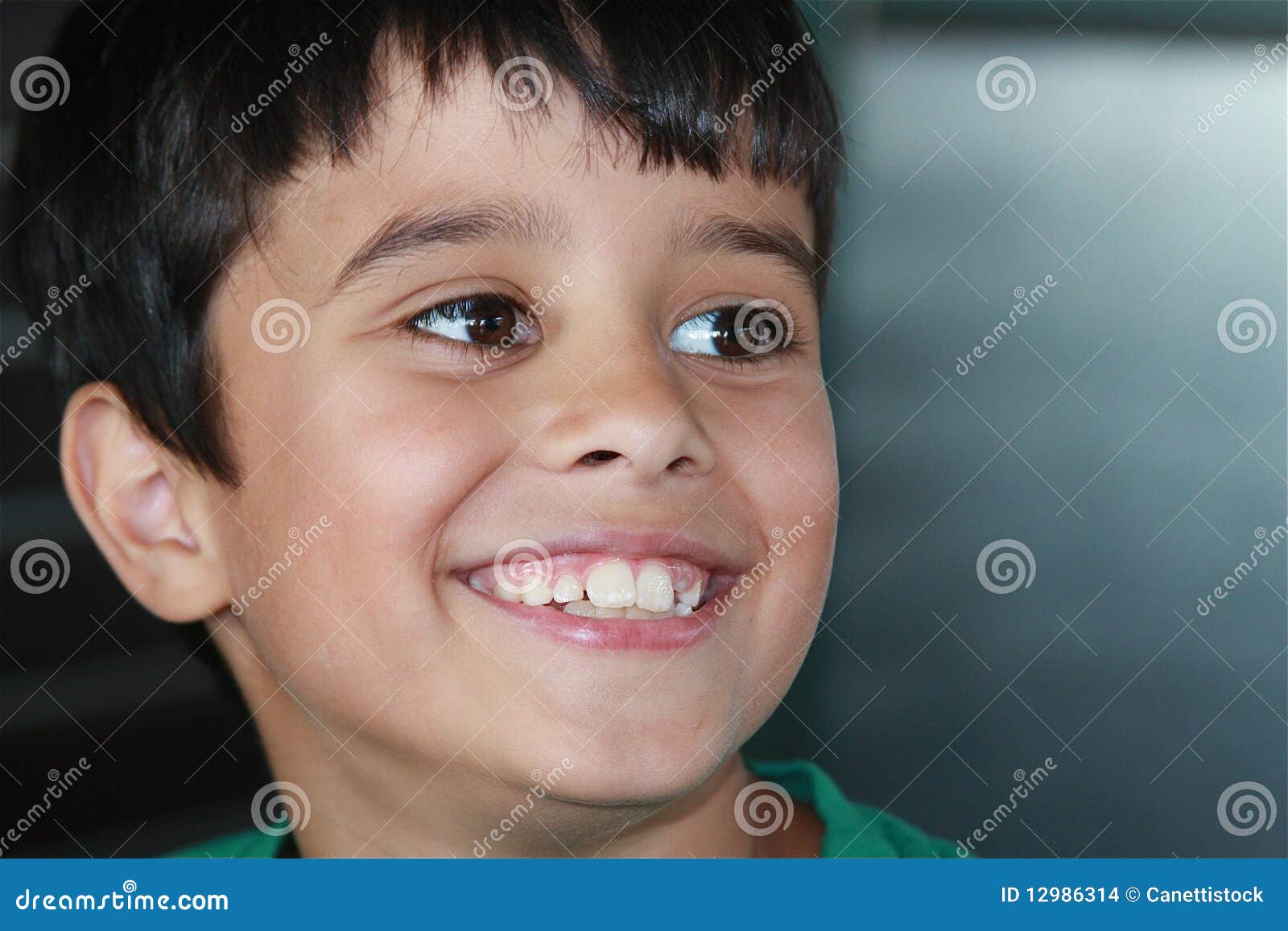 Sorriso Grande-Dentado foto de stock. Imagem de escova - 12986314