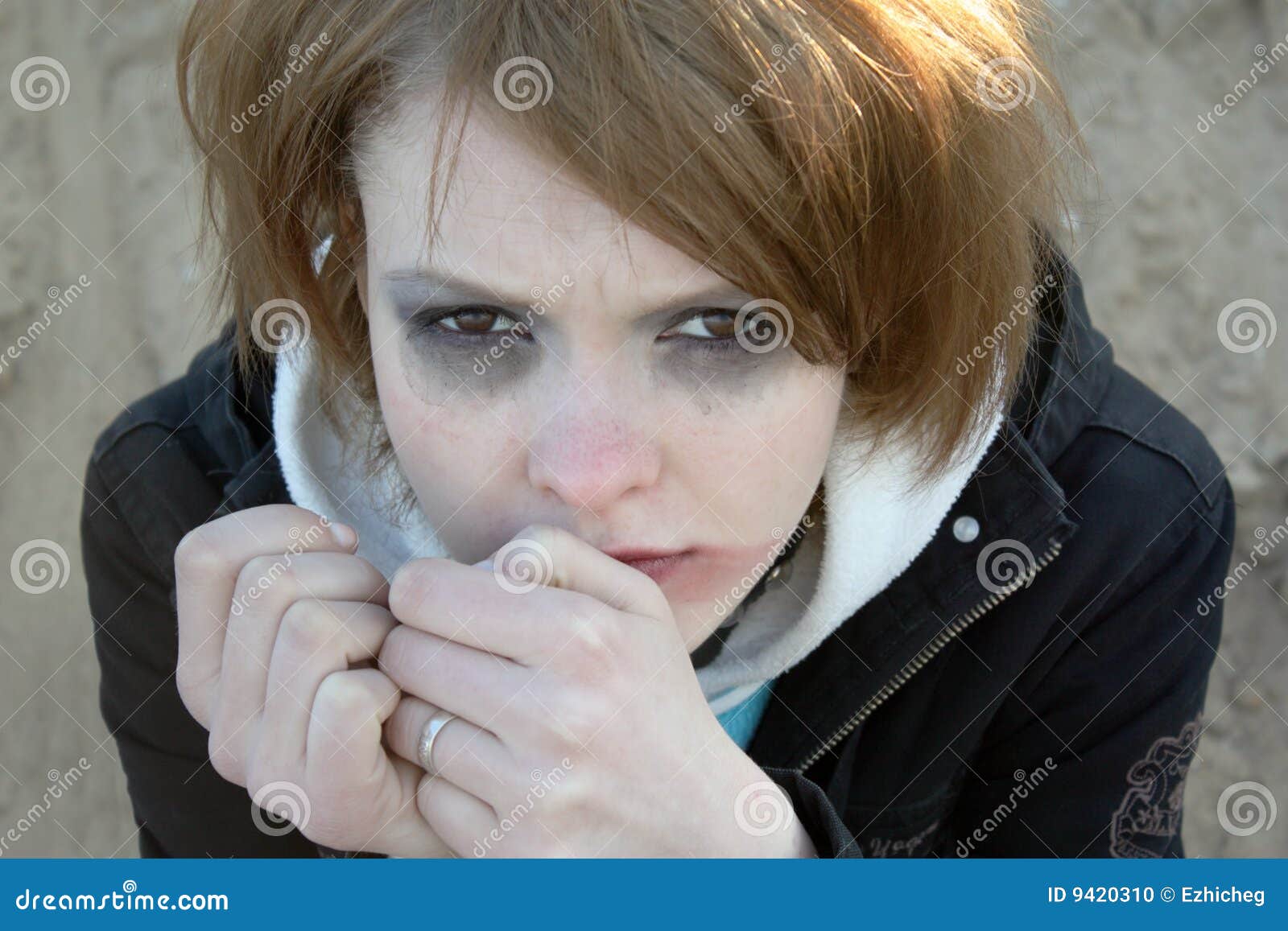 Sorrow stock photo. Image of dramatic, adult, expression - 9420310
