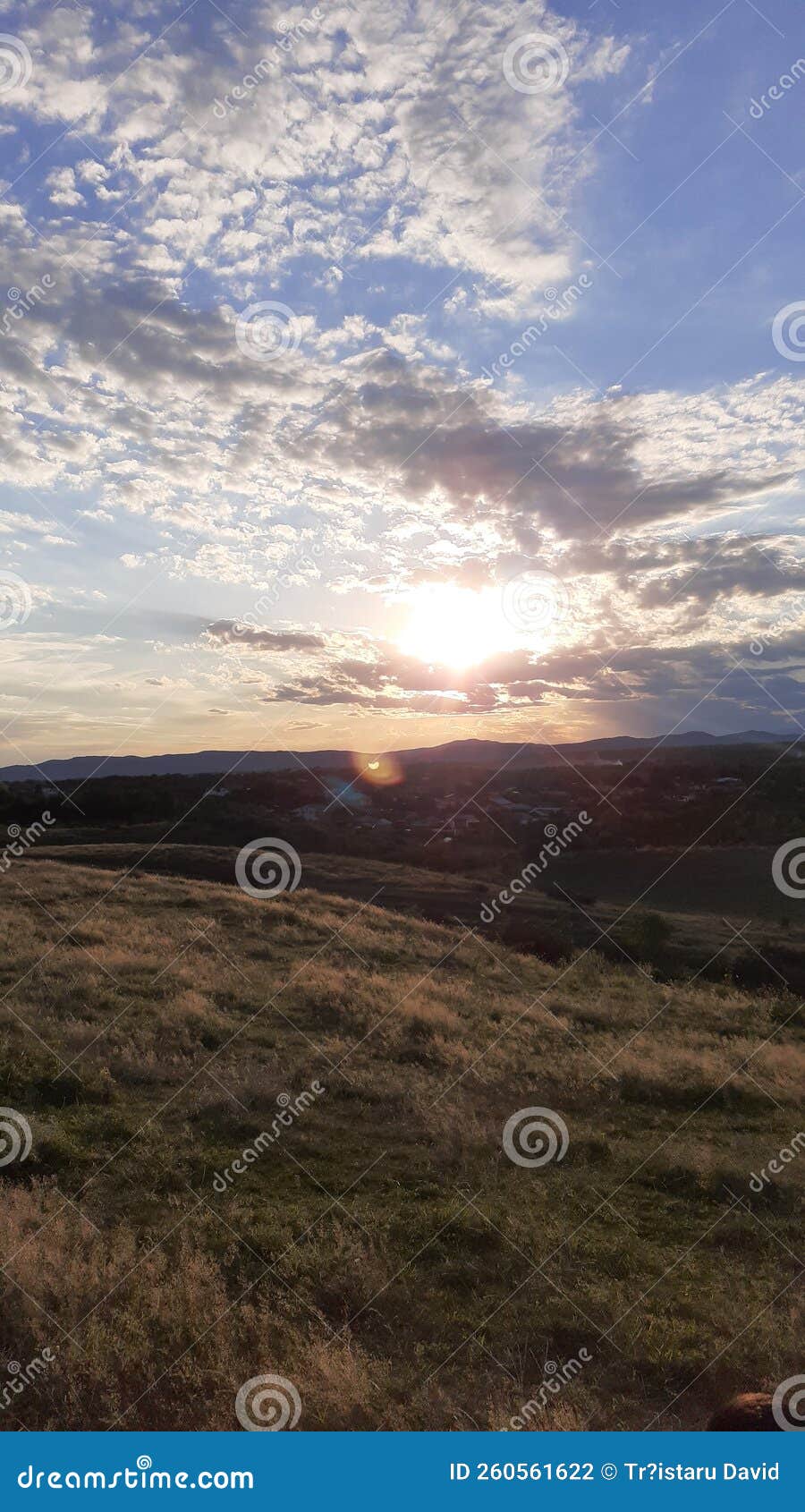 Sorrow Landscape with a Baked Moon Stock Photo - Image of landscape ...