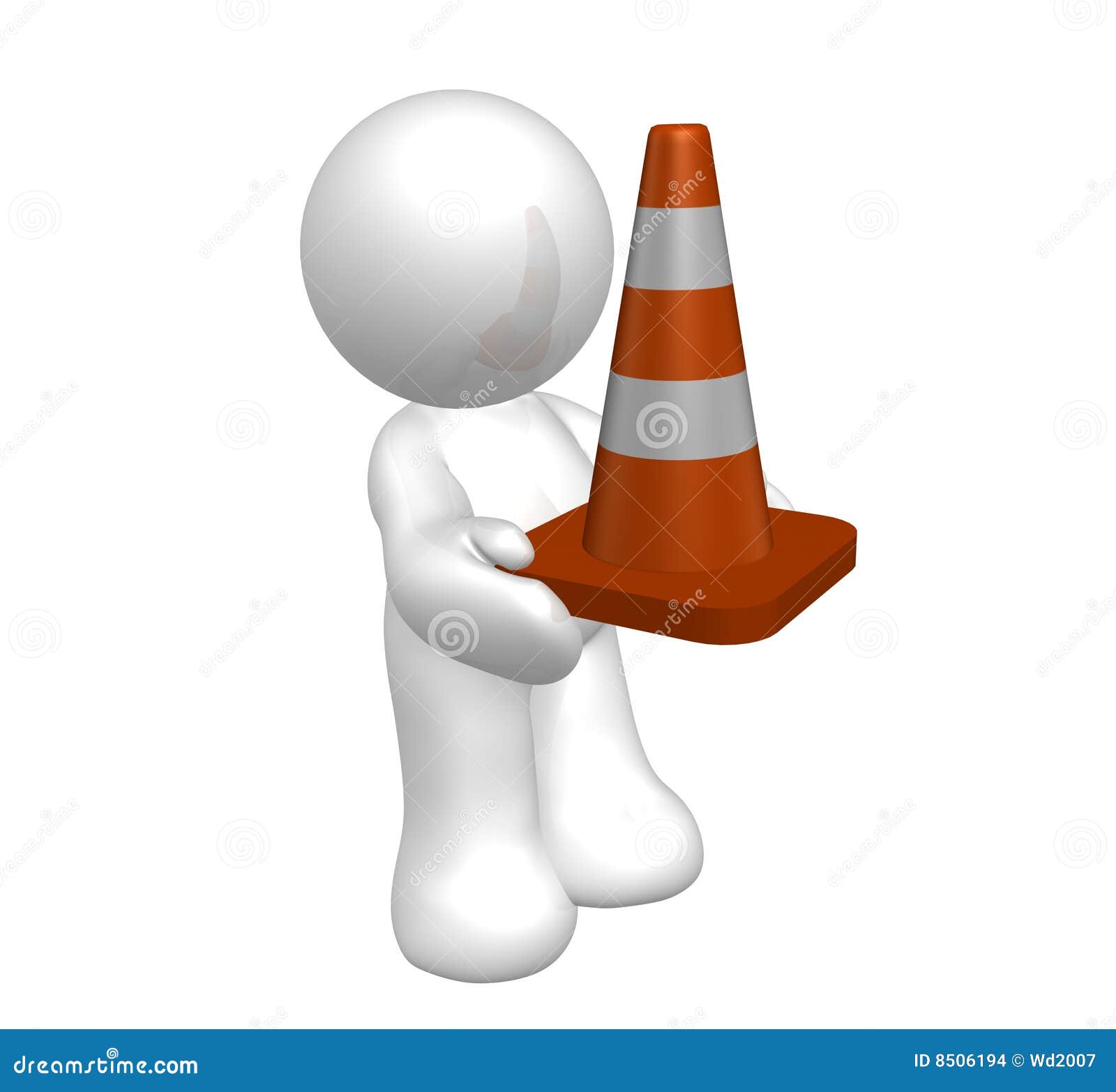 Sorry we Re Under Construction Stock Illustration - Illustration of ...