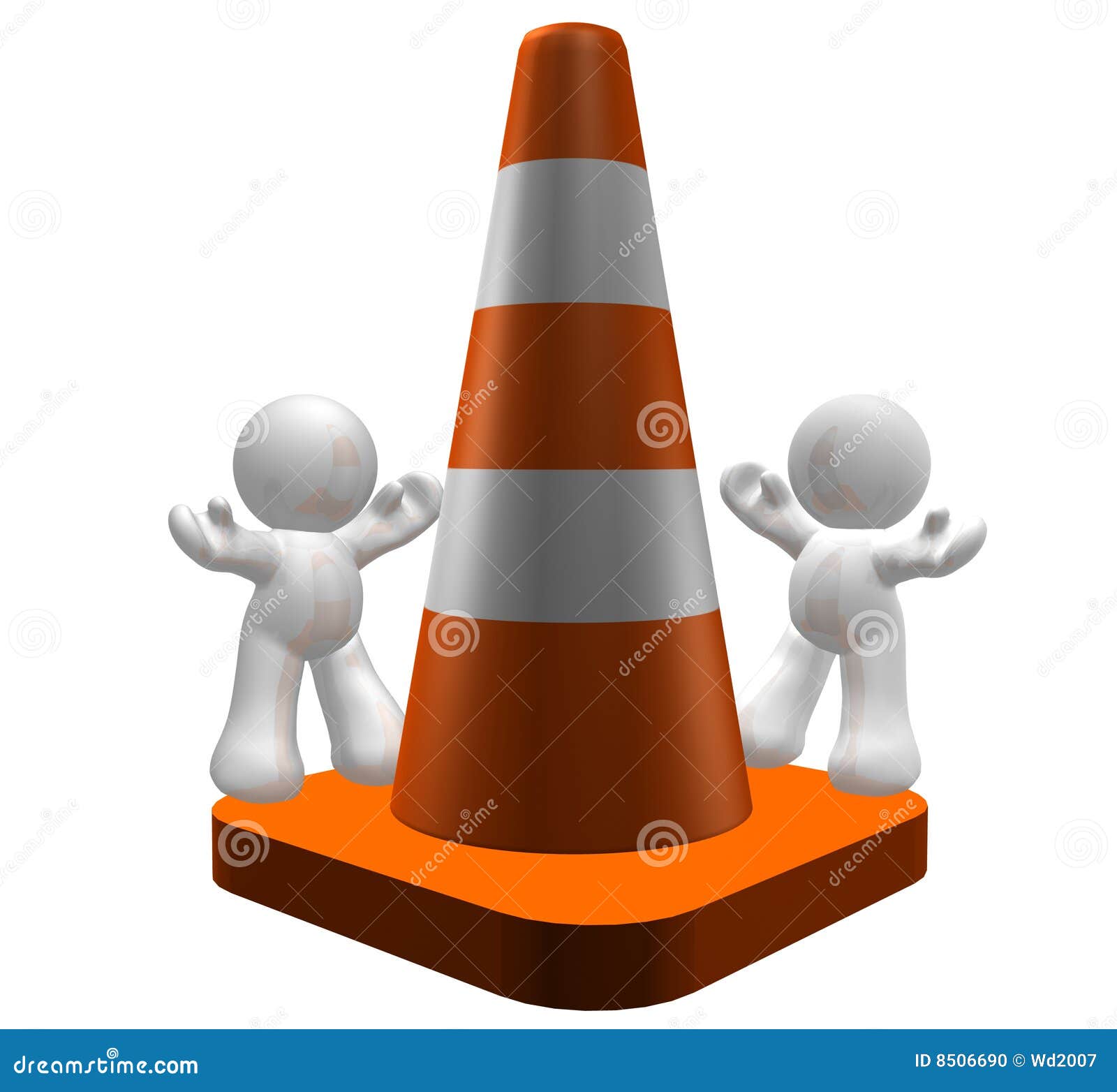 Sorry we Re Under Construction Stock Illustration - Illustration of ...