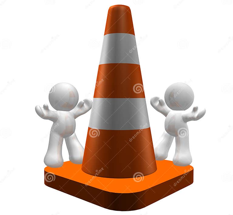 Sorry we Re Under Construction Stock Illustration - Illustration of ...