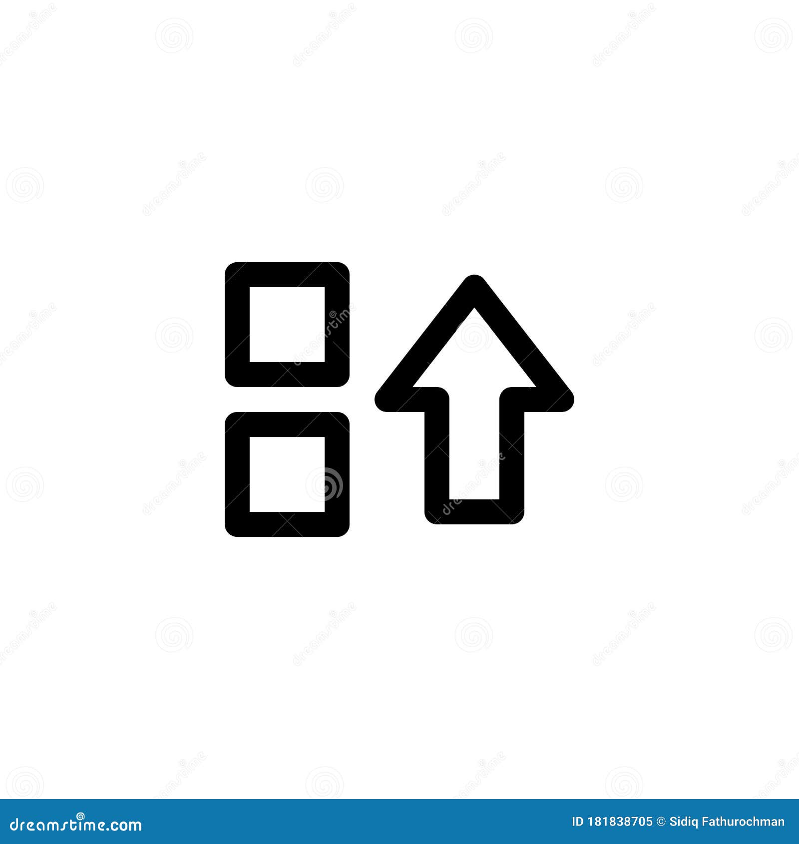 Descending Sort Simple Icons Set Designed In Filled And Stroke Style ...