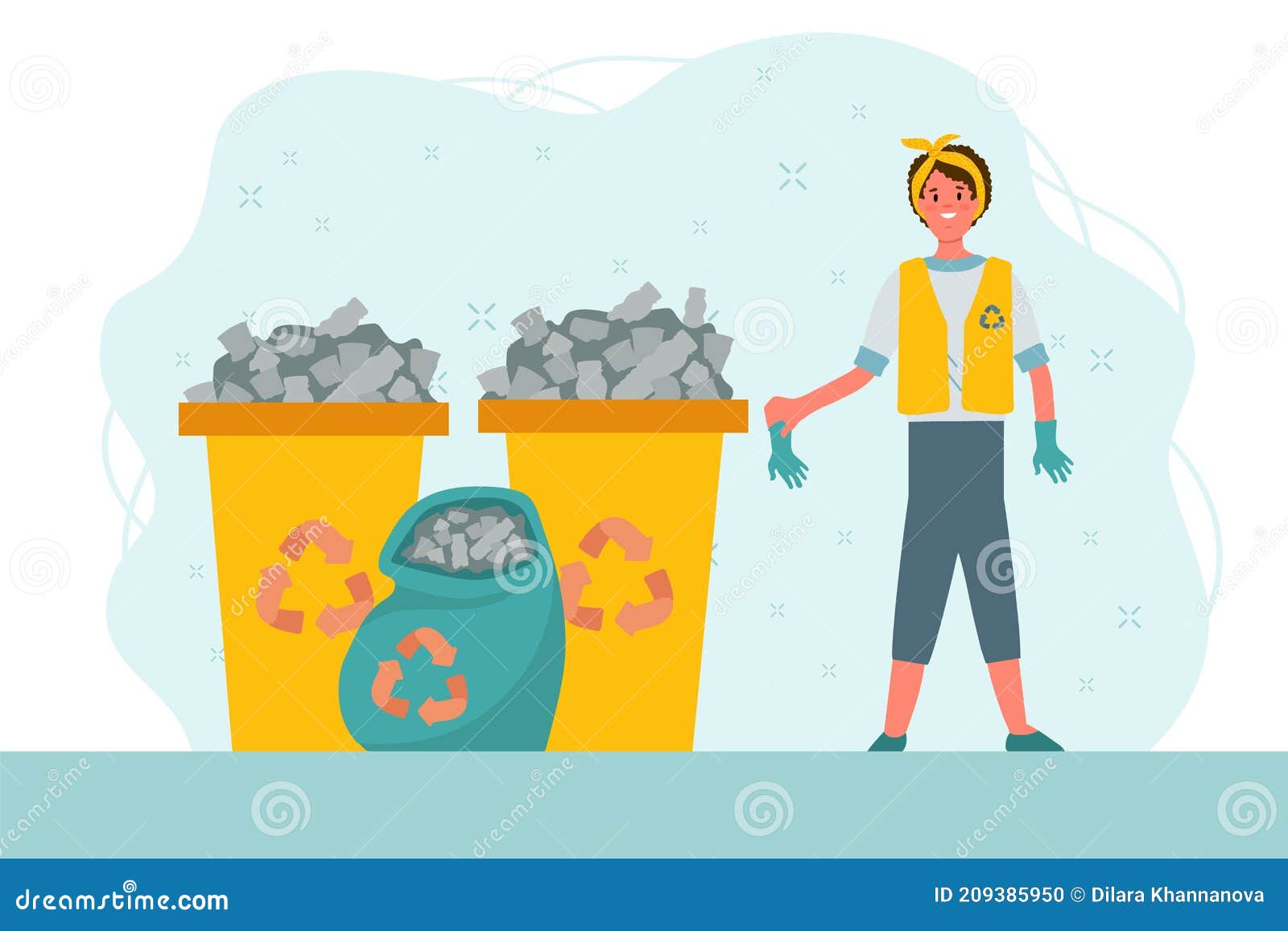 People Waste Sorting. Family With Kids Sorting Recycling Garbage ... People Waste Sorting. Family With Kids Sorting Recycling Garbage ...