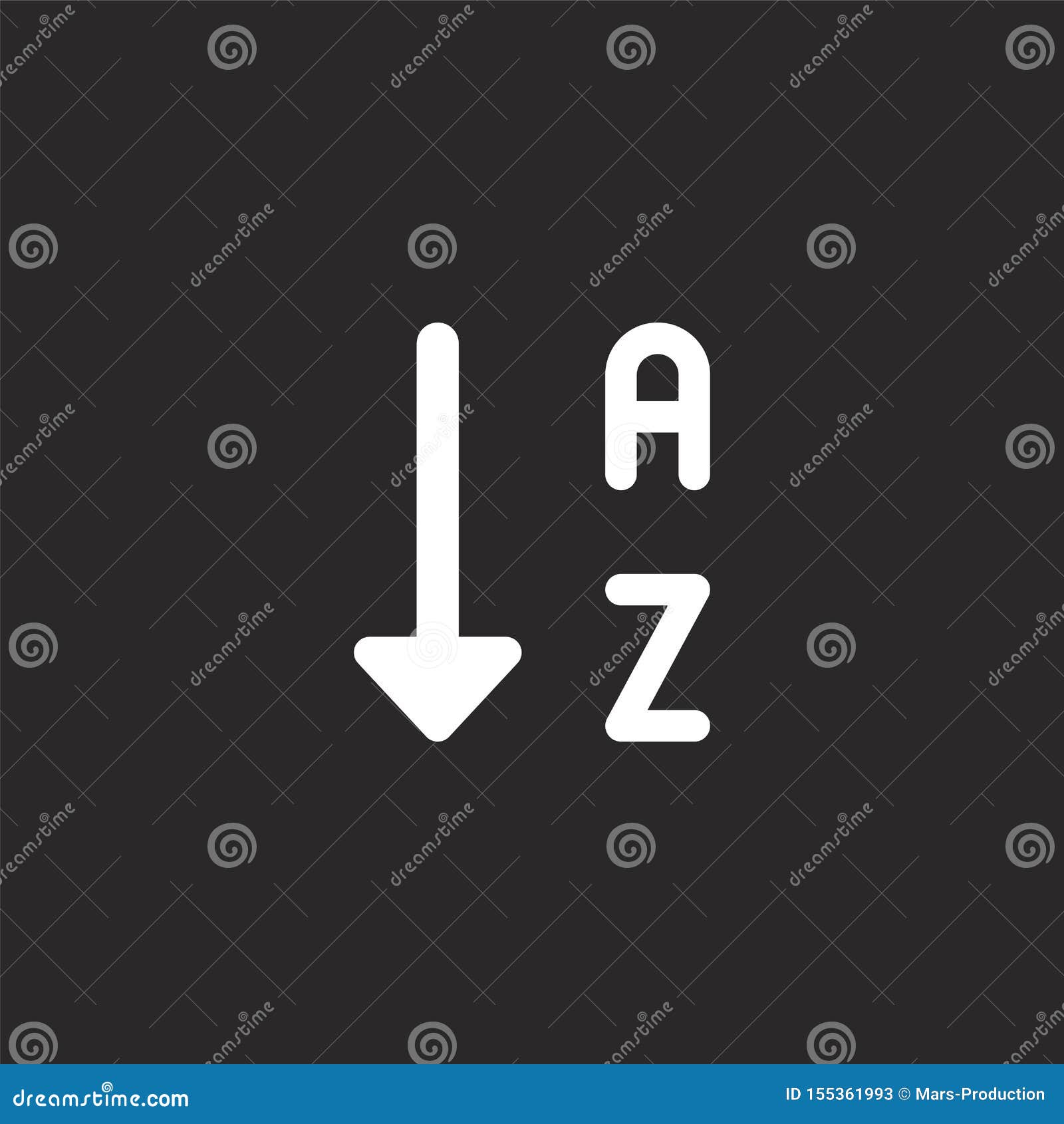 Sort Icon. Filled Sort Icon for Website Design and Mobile, App ...