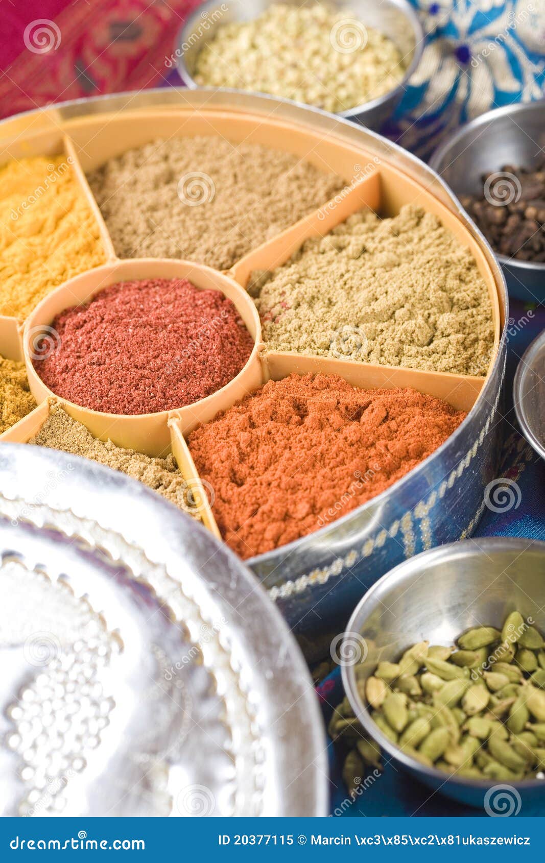 Sort of Indian Masala Spices Stock Image - Image of pepper, cinnamon ...