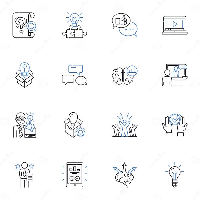 Sort Out Line Icons Collection. Organize, Arrange, Order, Categorize, Classify, Systematize ...