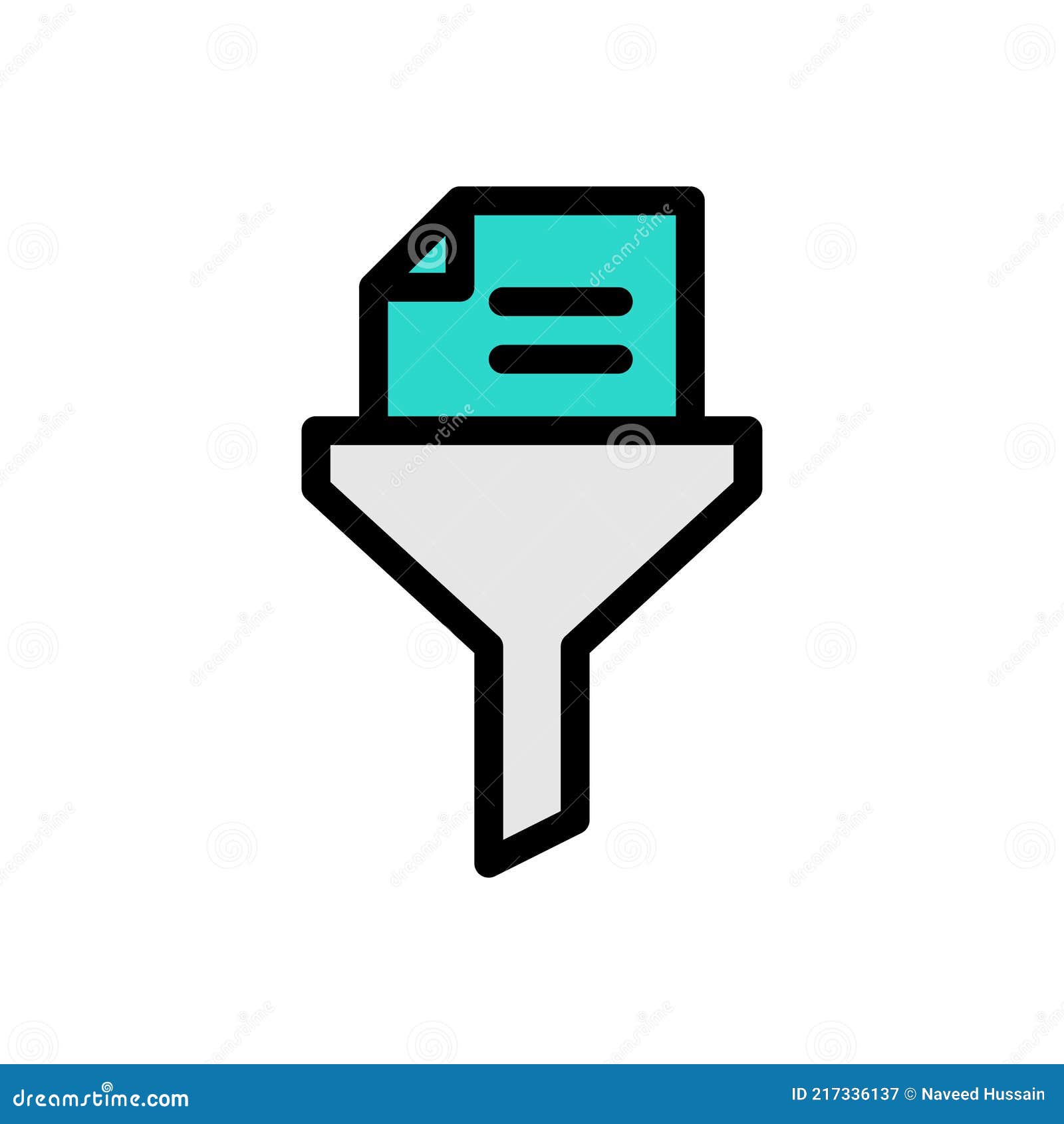 Sort stock vector. Illustration of administrative, symbol - 217336137