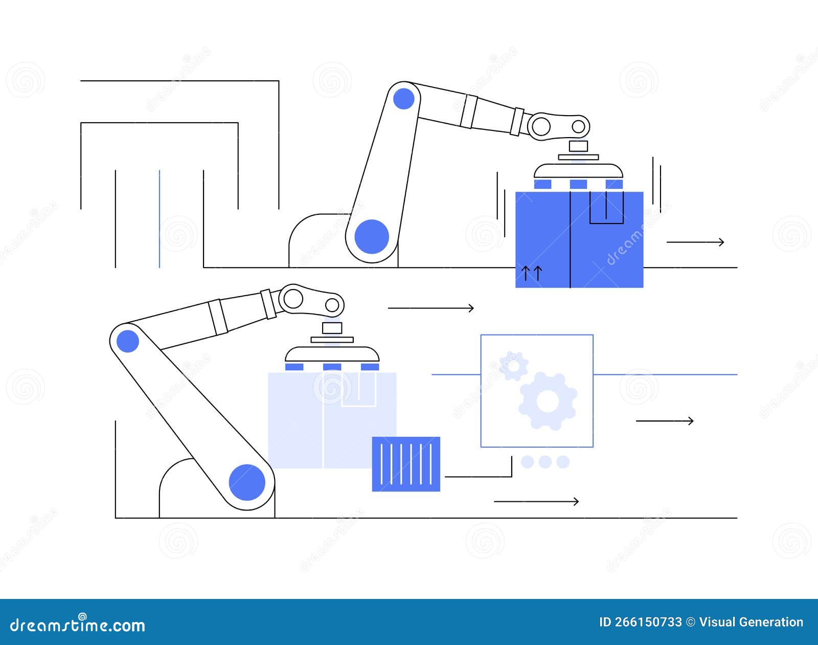 Sortation Systems Abstract Concept Vector Illustration. Stock Vector ...