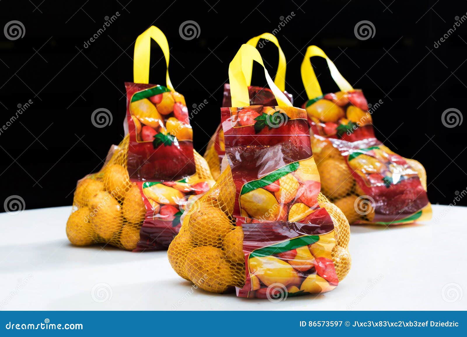 Sorted and packed potatoes stock image. Image of industry - 86573597