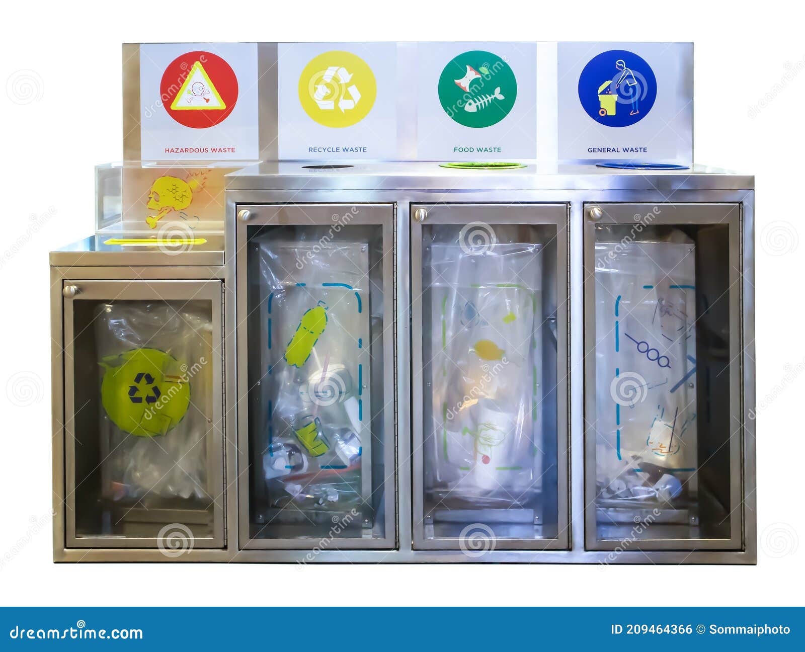 Sorted Recycled Metal Waste Box Editorial Photo - Image of glass ...