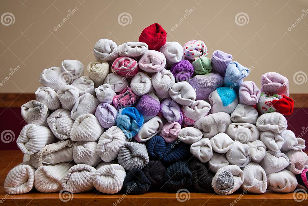Sorted Socks stock image. Image of socks, sock, paired - 23386097