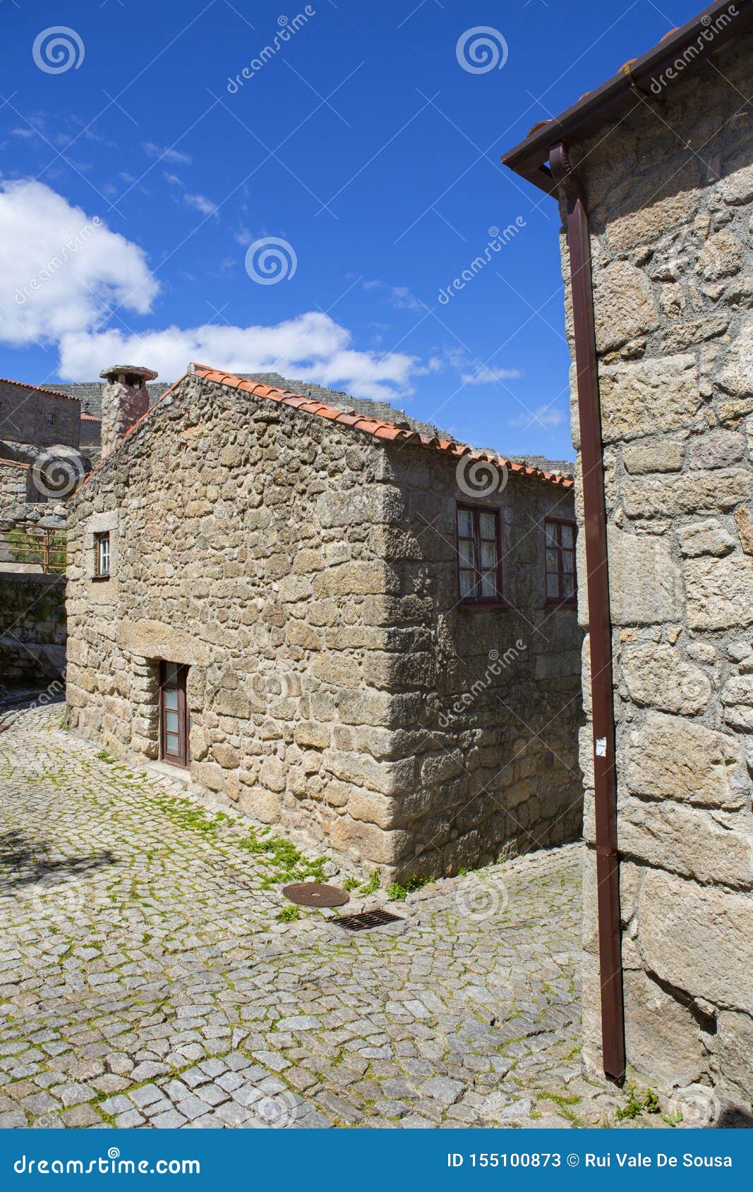 Sortelha stock image. Image of rural, exterior, country - 155100873