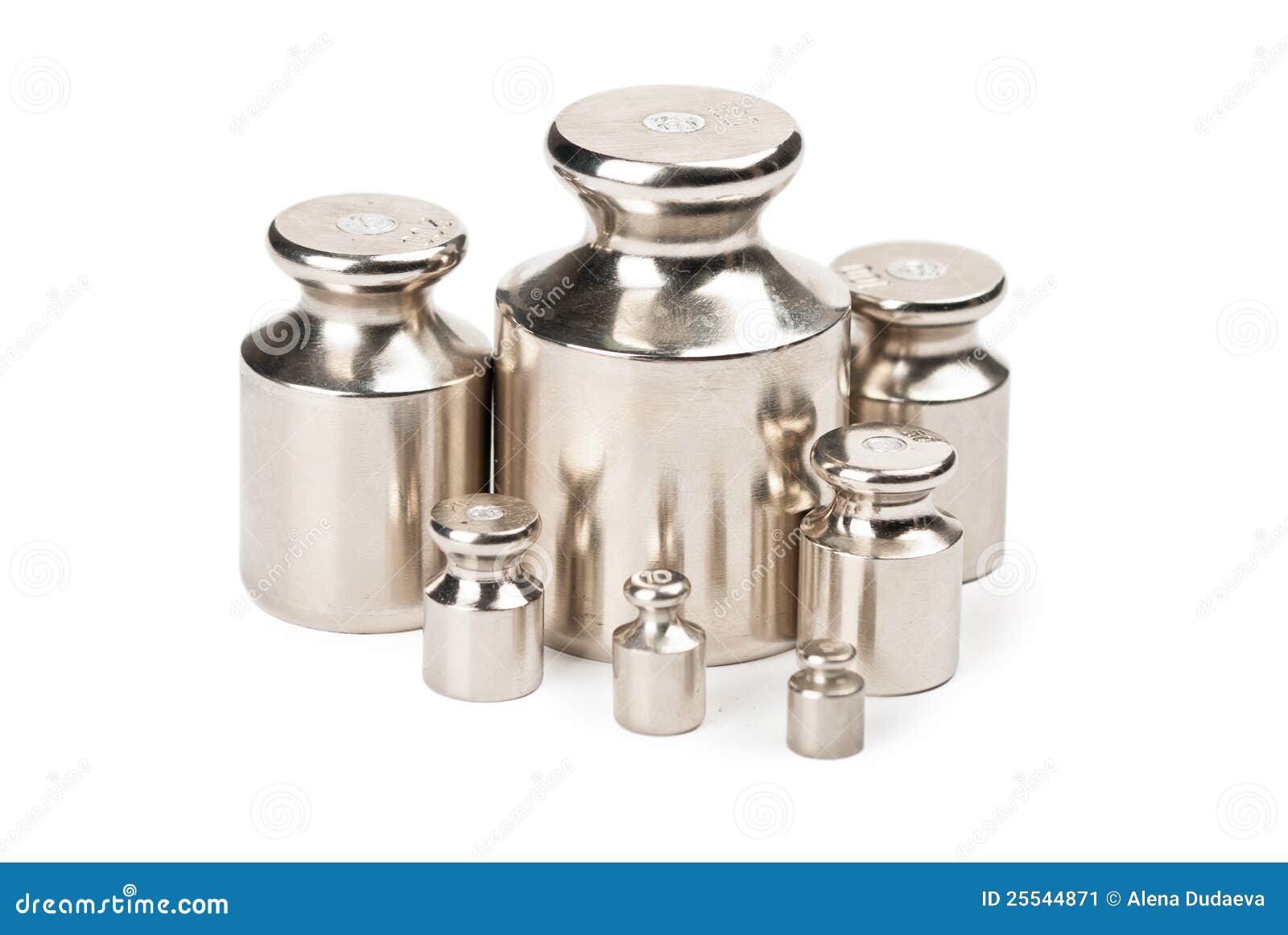 Sorterar olika vikter fotografering för bildbyråer. Bild av kalibrering ...