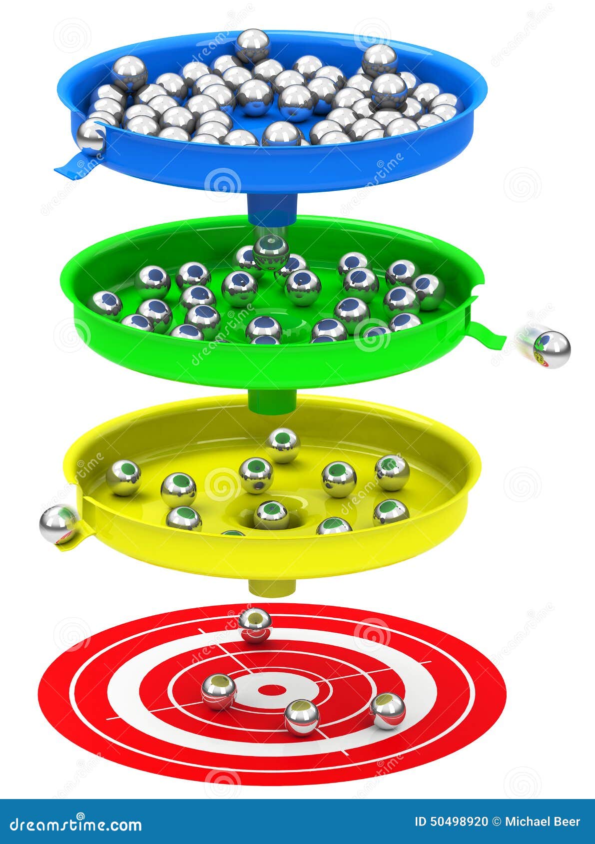 Sorting stock illustration. Illustration of target, marketing - 50498920