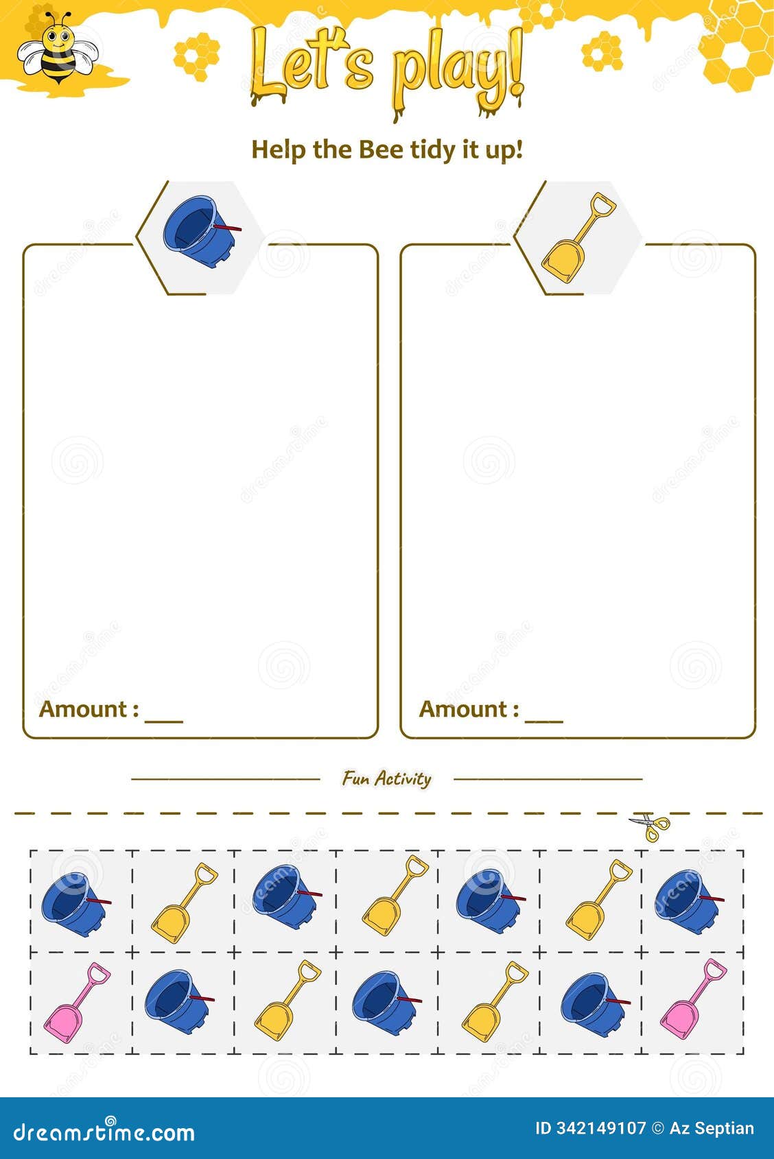 Sorting Game For Kids. Cut And Glue. Education Developing Worksheet ...