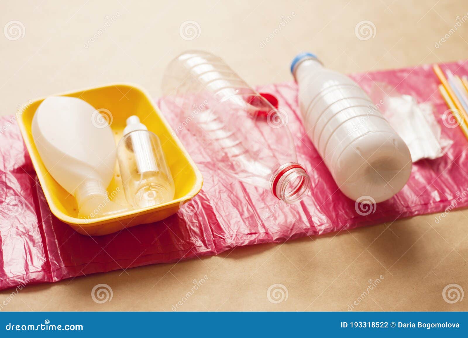 Sorting of Garbage and Environment Concept. Stock Photo - Image of ...