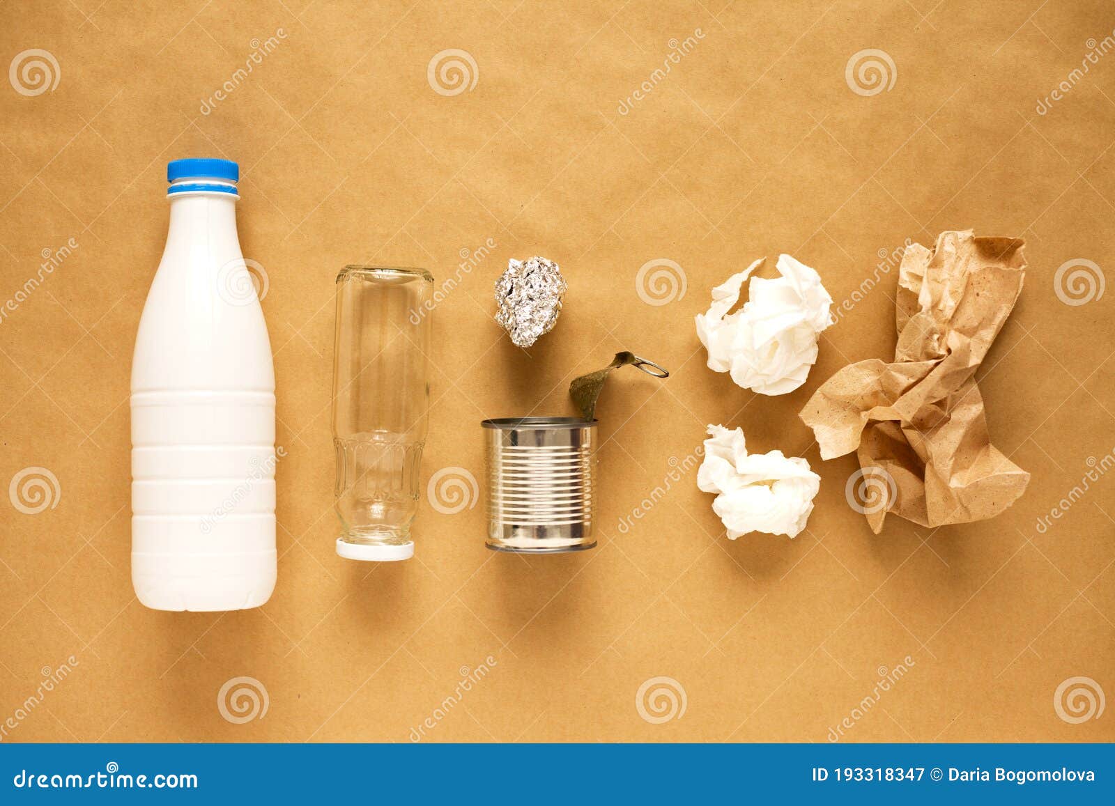 Sorting of Garbage and Environment Concept. Stock Image - Image of ...