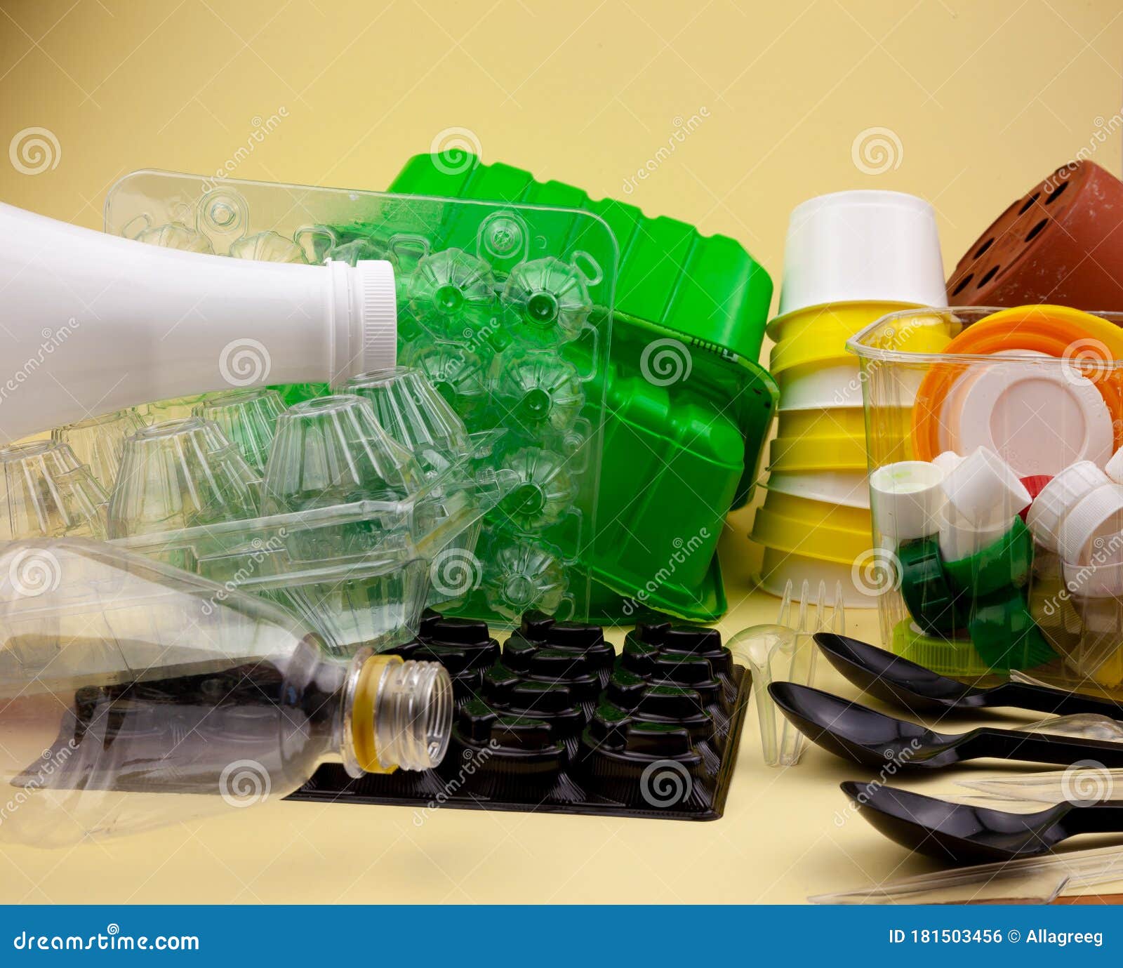 Sorting Garbage. Plastic Waste for Recycling. Plastic Bottles ...