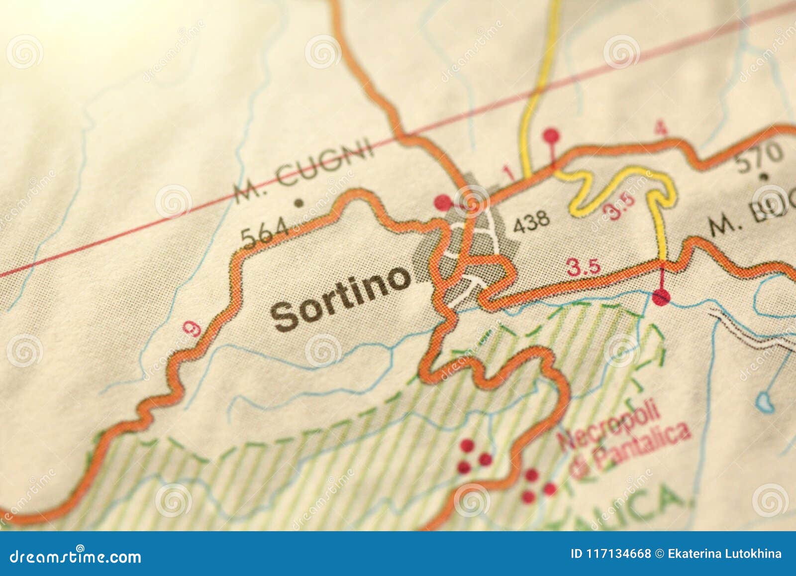 Sortino. the Island of Sicily, Italy Stock Photo - Image of realistic ...