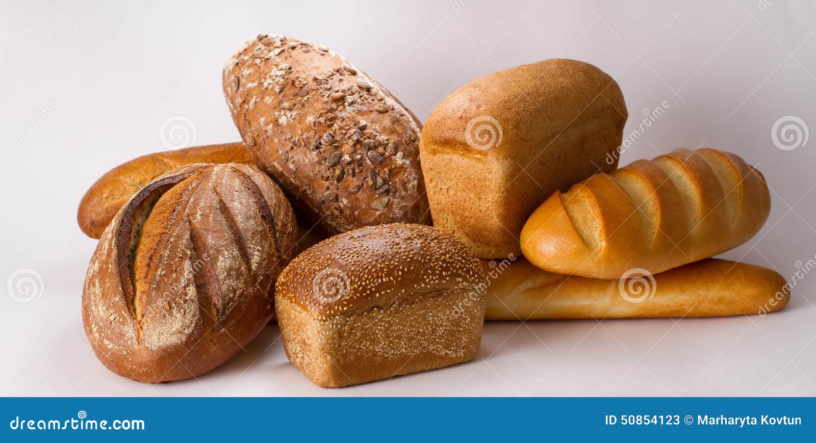 Sorts of bread stock image. Image of gourmet, crusty - 50854123