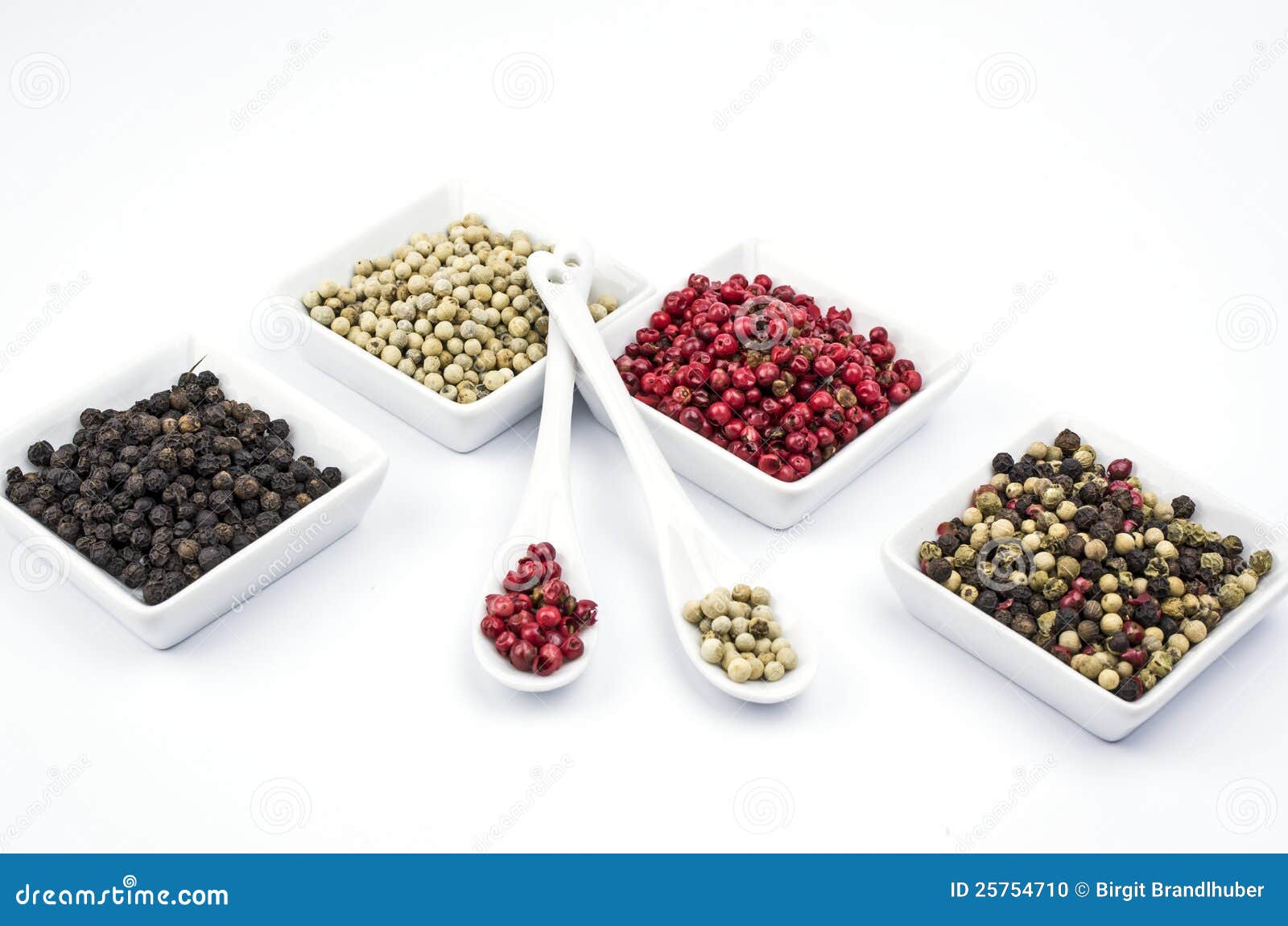 Sorts of pepper stock photo. Image of square, herb, white - 25754710