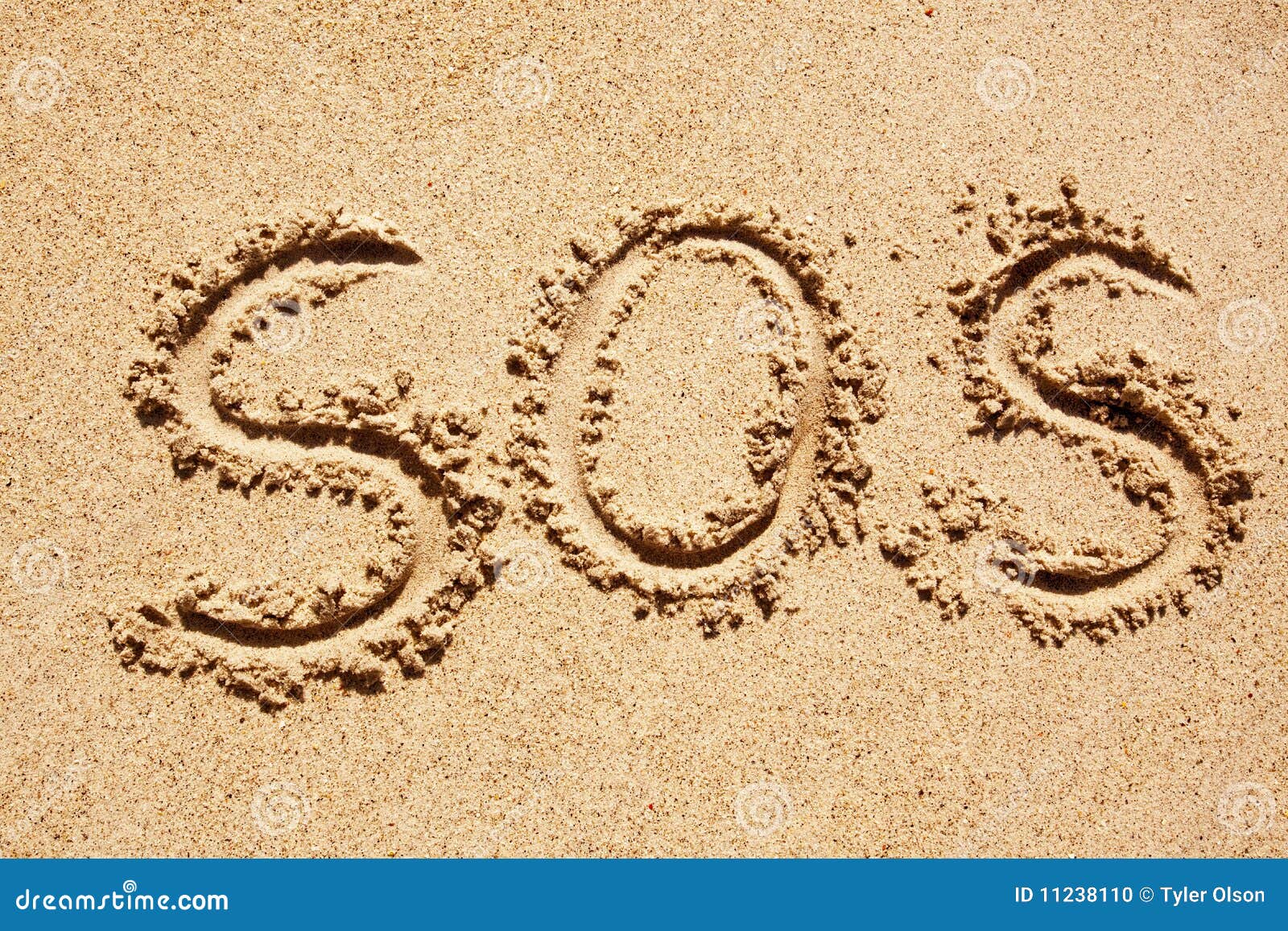 SOS stock photo. Image of rescue, lost, sand, stranded - 11238110