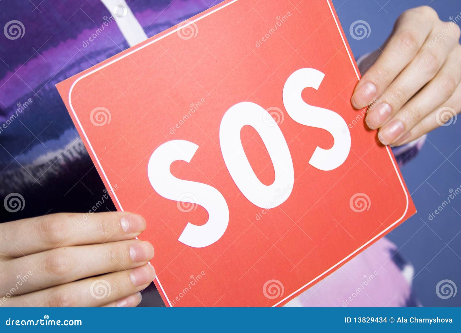 SOS stock photo. Image of incomprehension, inscription - 13829434