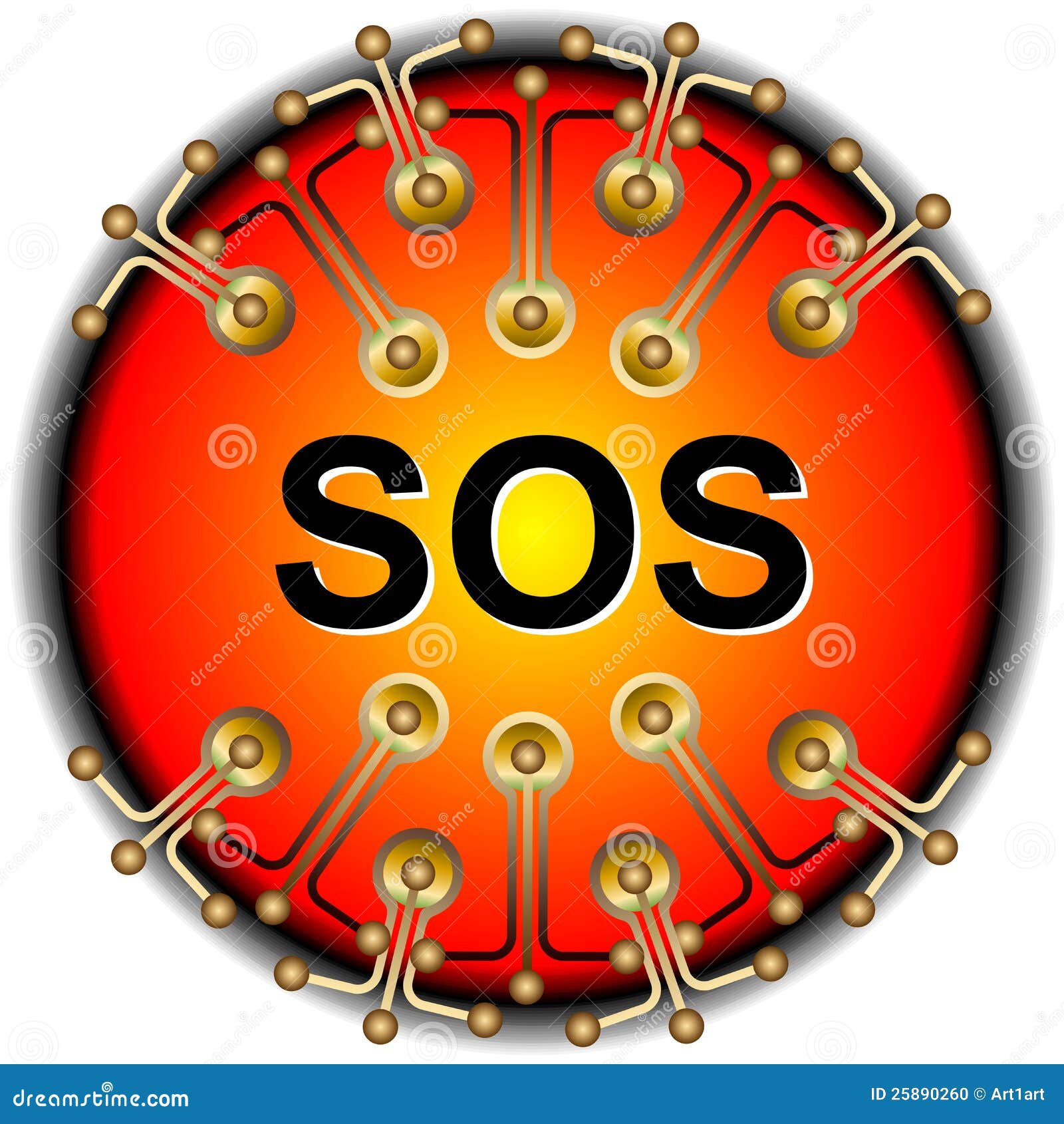 Sos button stock illustration. Illustration of attention - 25890260 Sos button stock illustration. Illustration of attention - 25890260