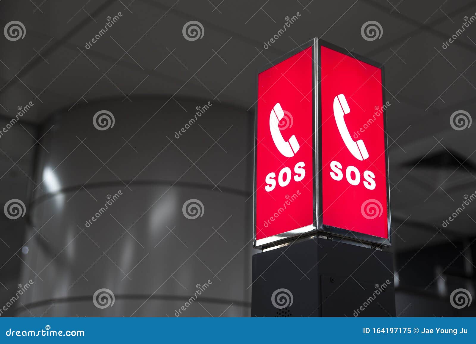 SOS Emergency Call Information Signs Installed in Public Facilities ...