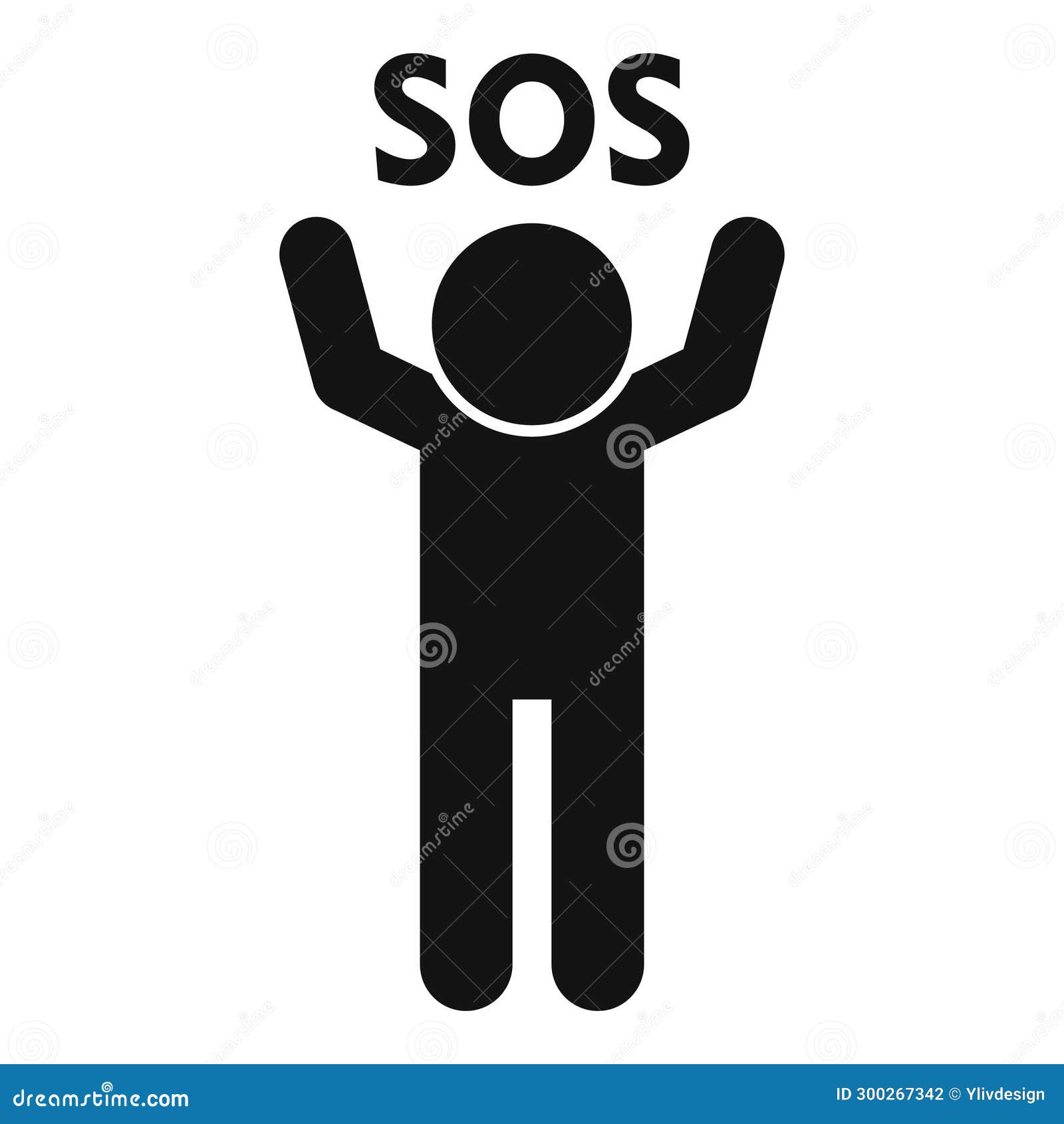 Sos People Help Icon Simple Vector. Engine Safety Stock Vector ...
