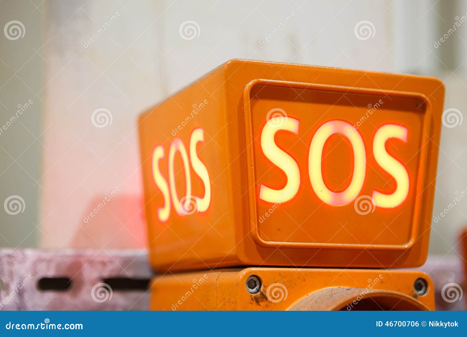 Sos sign, closeup view stock photo. Image of orange, help - 46700706