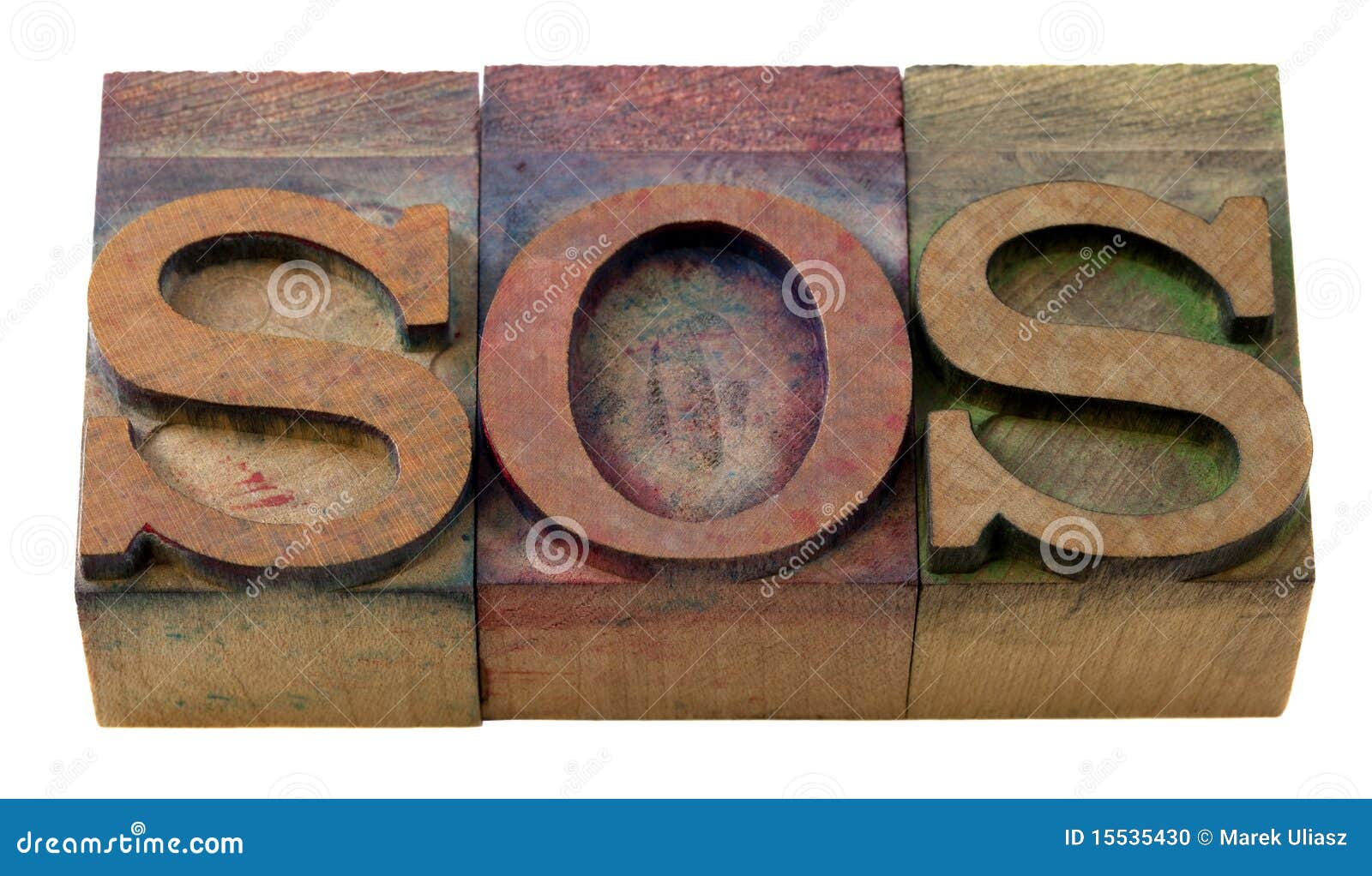 Sos Sign in Letterpress Type Stock Photo - Image of word, sign: 15535430