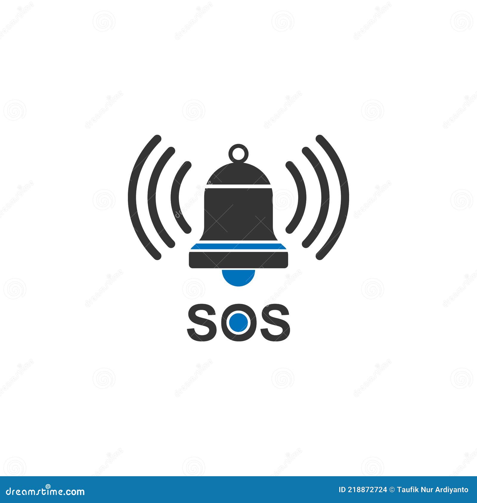 SOS Symbol Icon Design Concept Vector Template Stock Vector ...