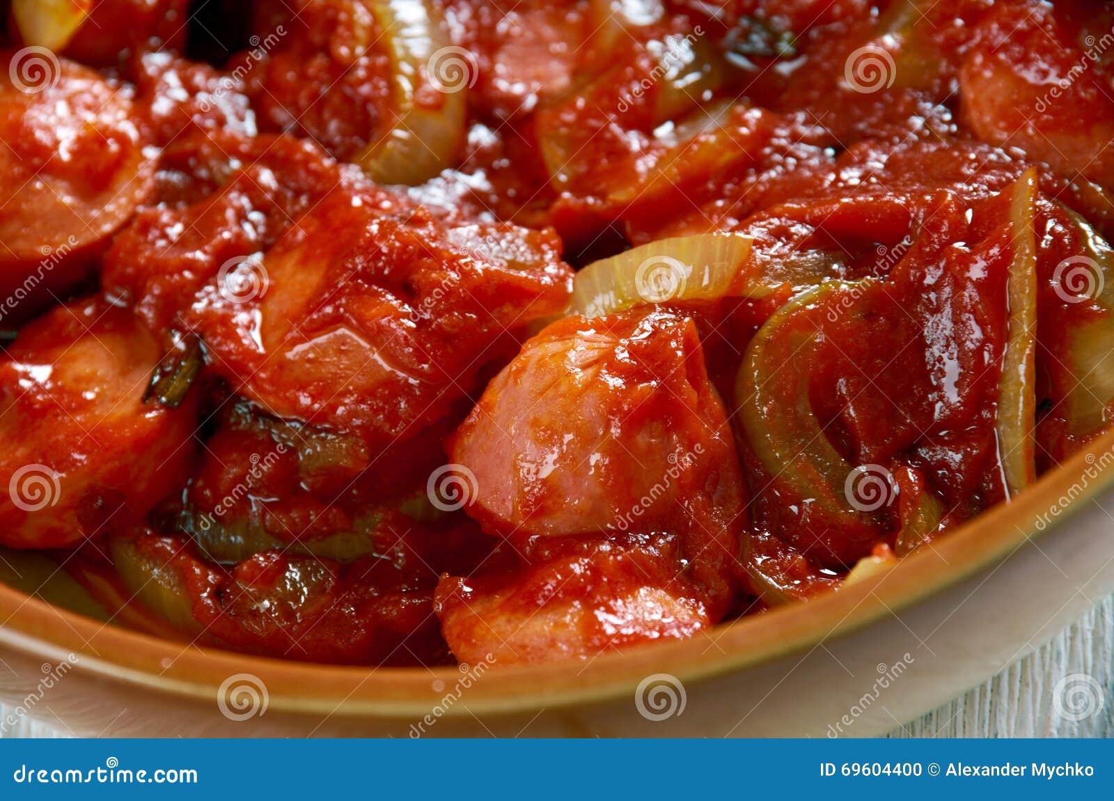 Sosis Bandari stock photo. Image of food, slice, persian - 69604400