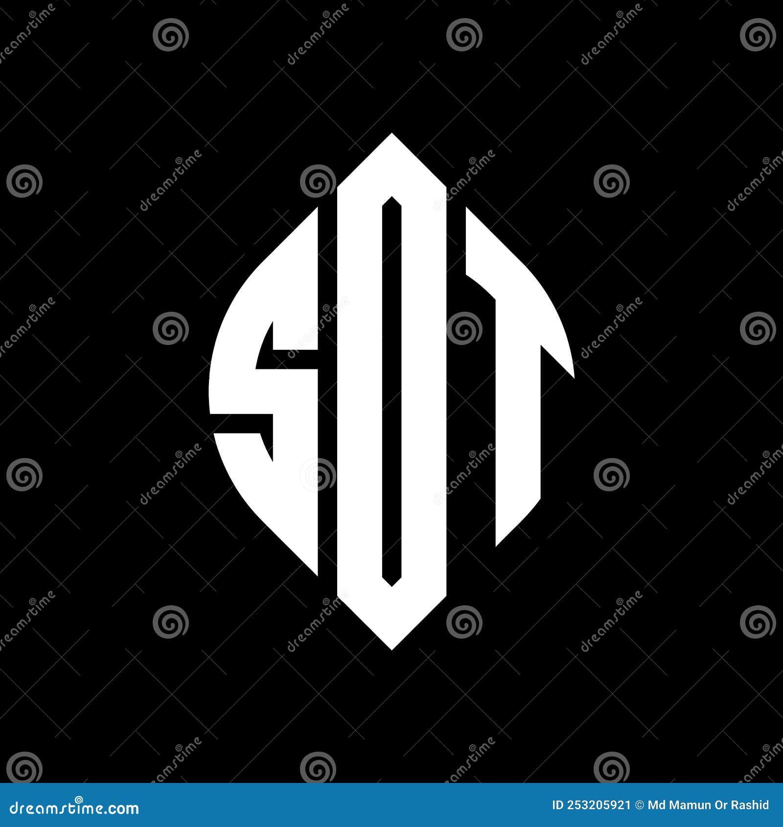 SOT Circle Letter Logo Design with Circle and Ellipse Shape. SOT ...