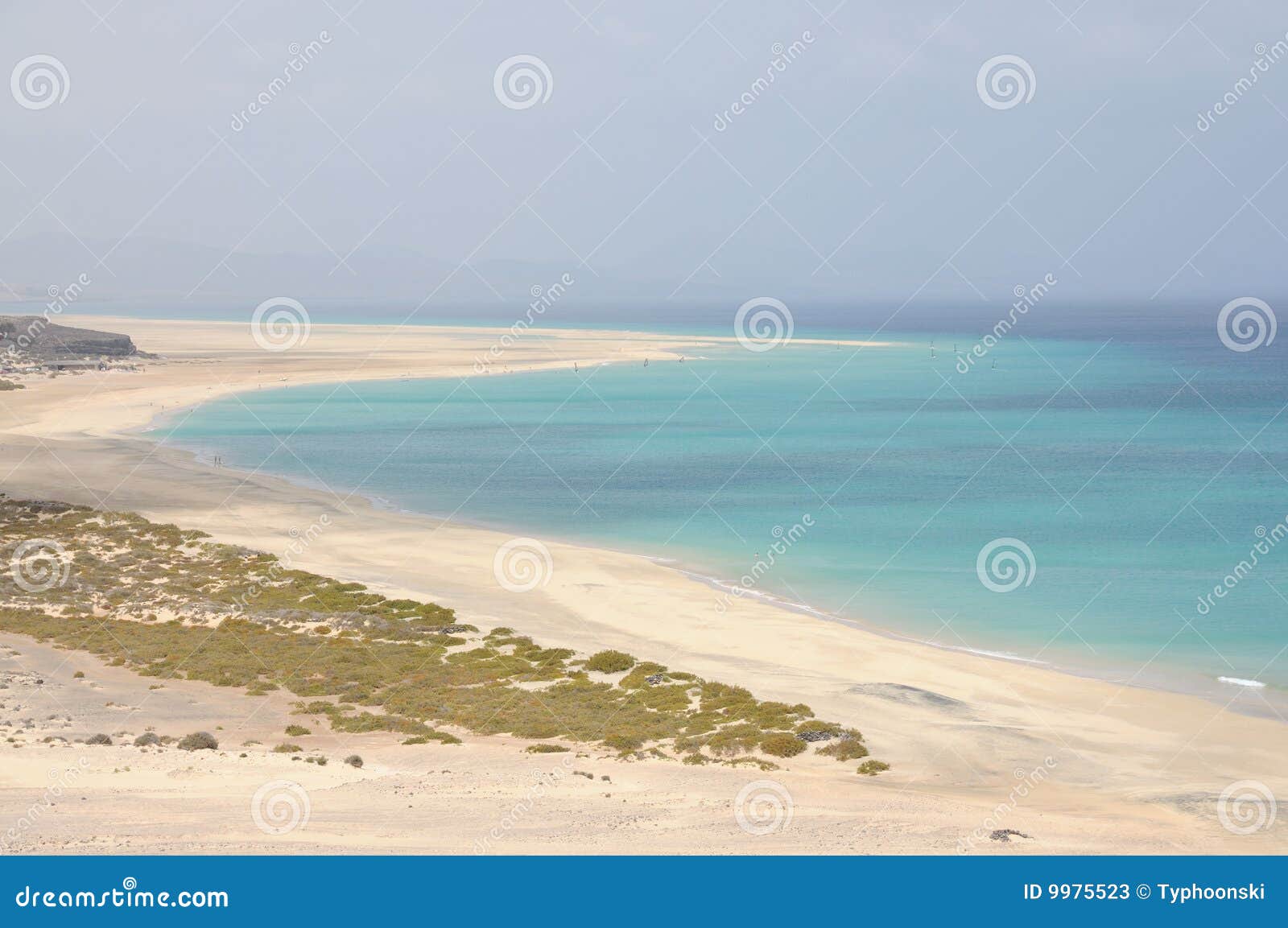 Sotavento Beach, Fuerteventura Stock Image - Image of fuerteventura ...