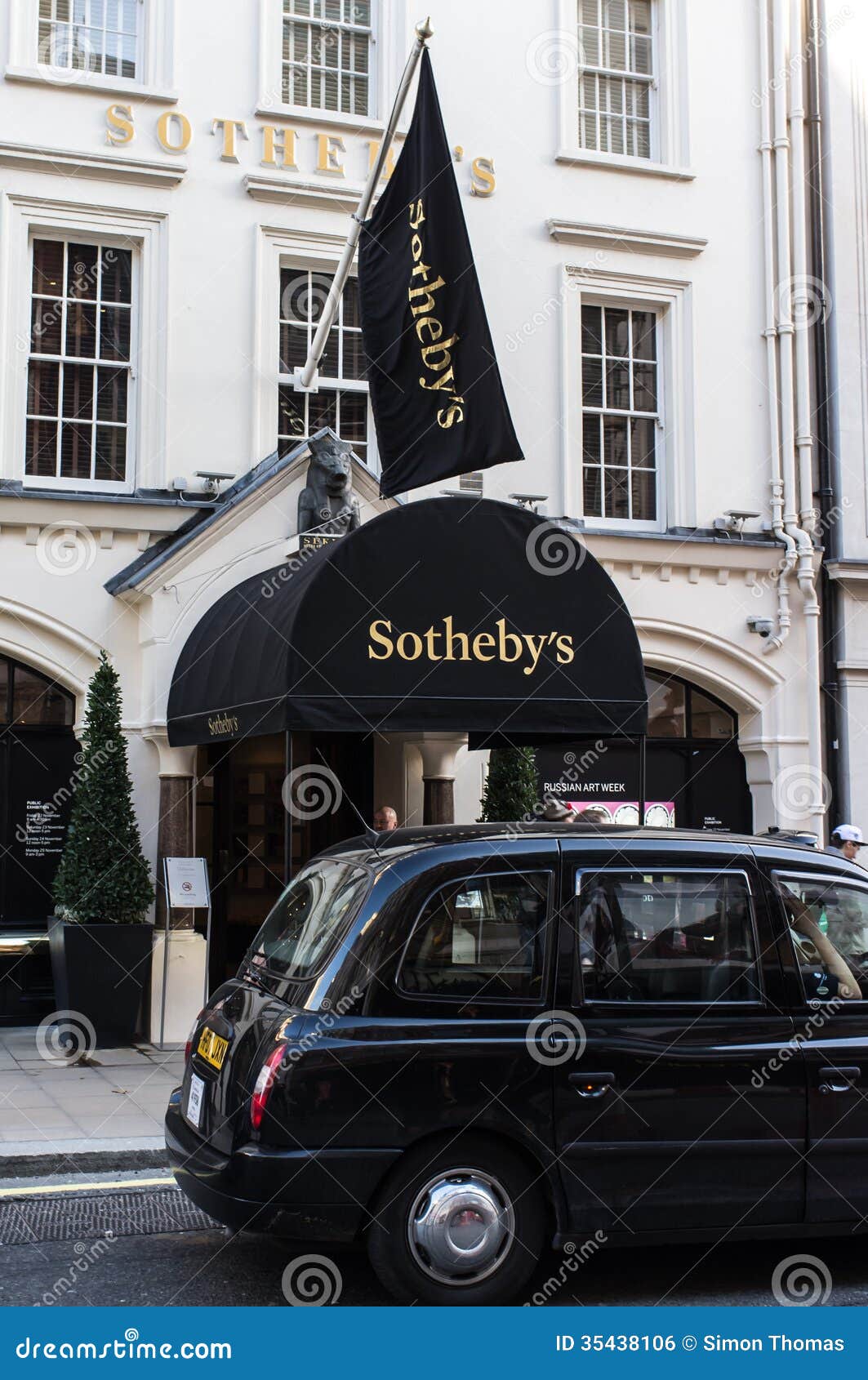 Sothebys fotografia editoriale. Immagine di arte, casa - 35438106