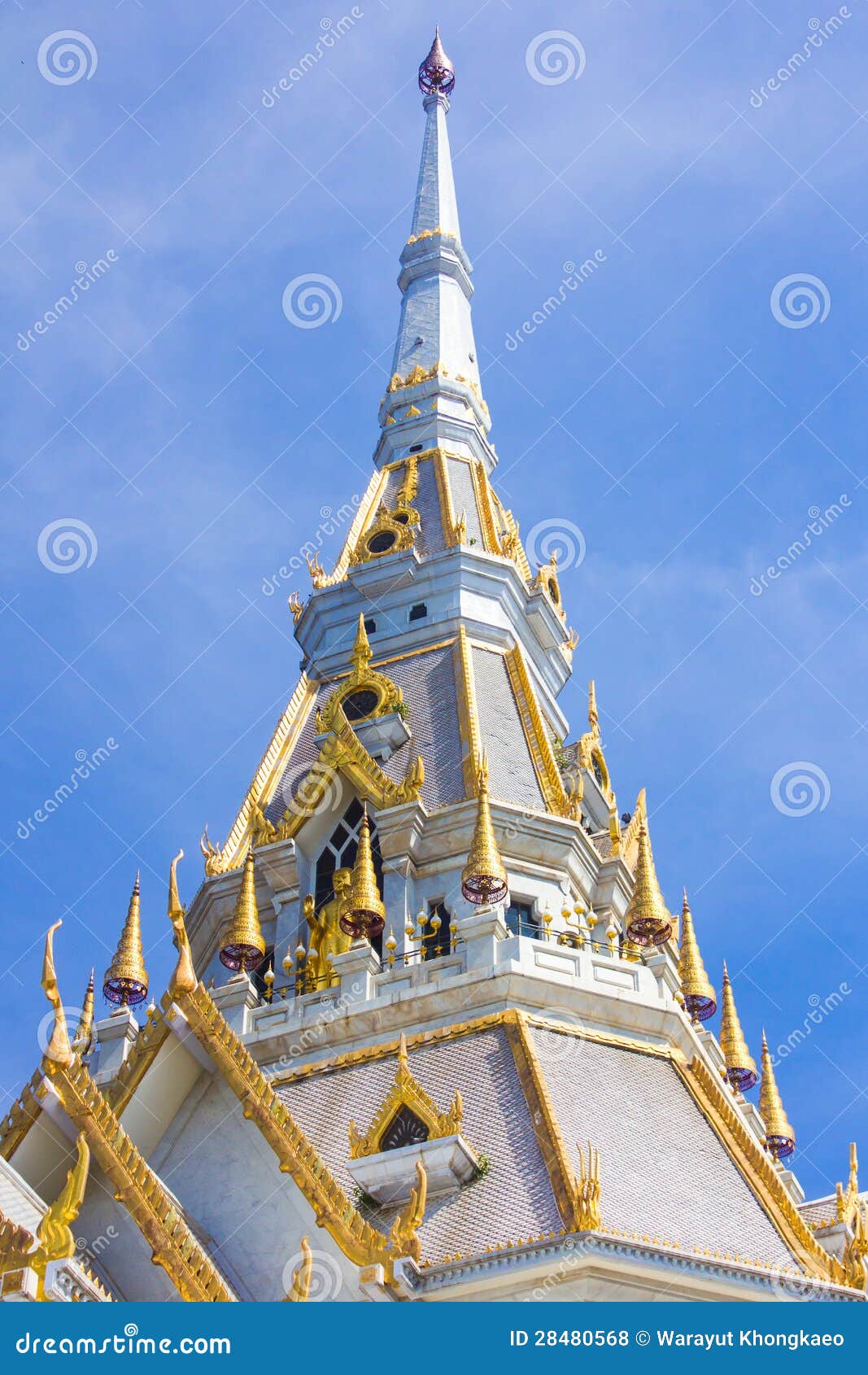 The Sothon temple stock photo. Image of historic, ornate - 28480568