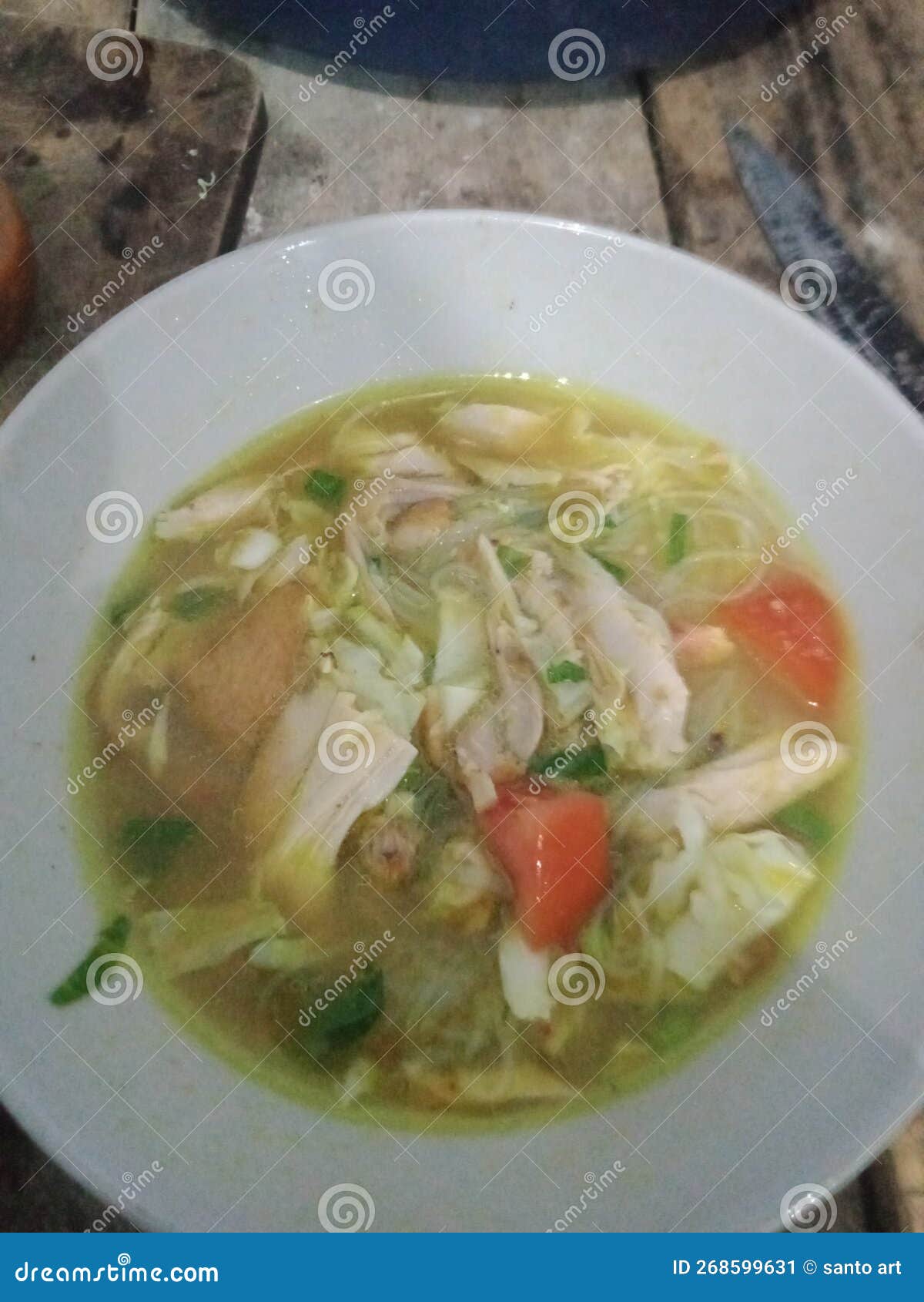 Soto Ayam is a Typical Indonesian Javanese Food Which is Very Easy To ...