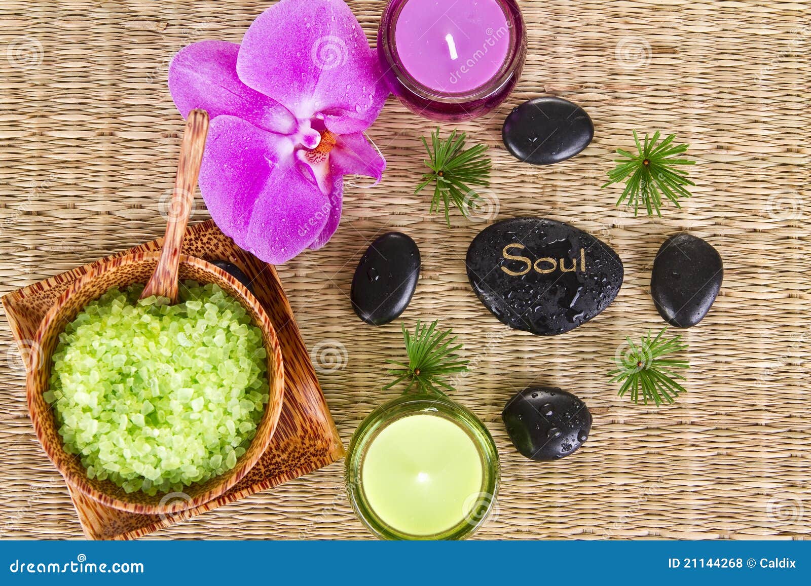 Soul - Spa Concept stock photo. Image of green, flora - 21144268