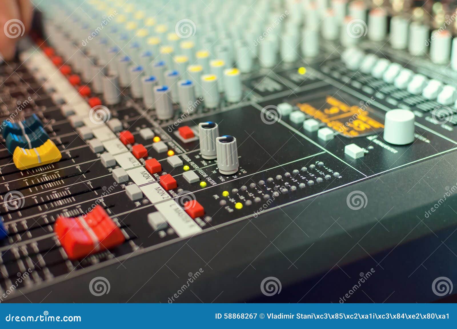 Sound amplifier stock image. Image of professional, amplify - 58868267